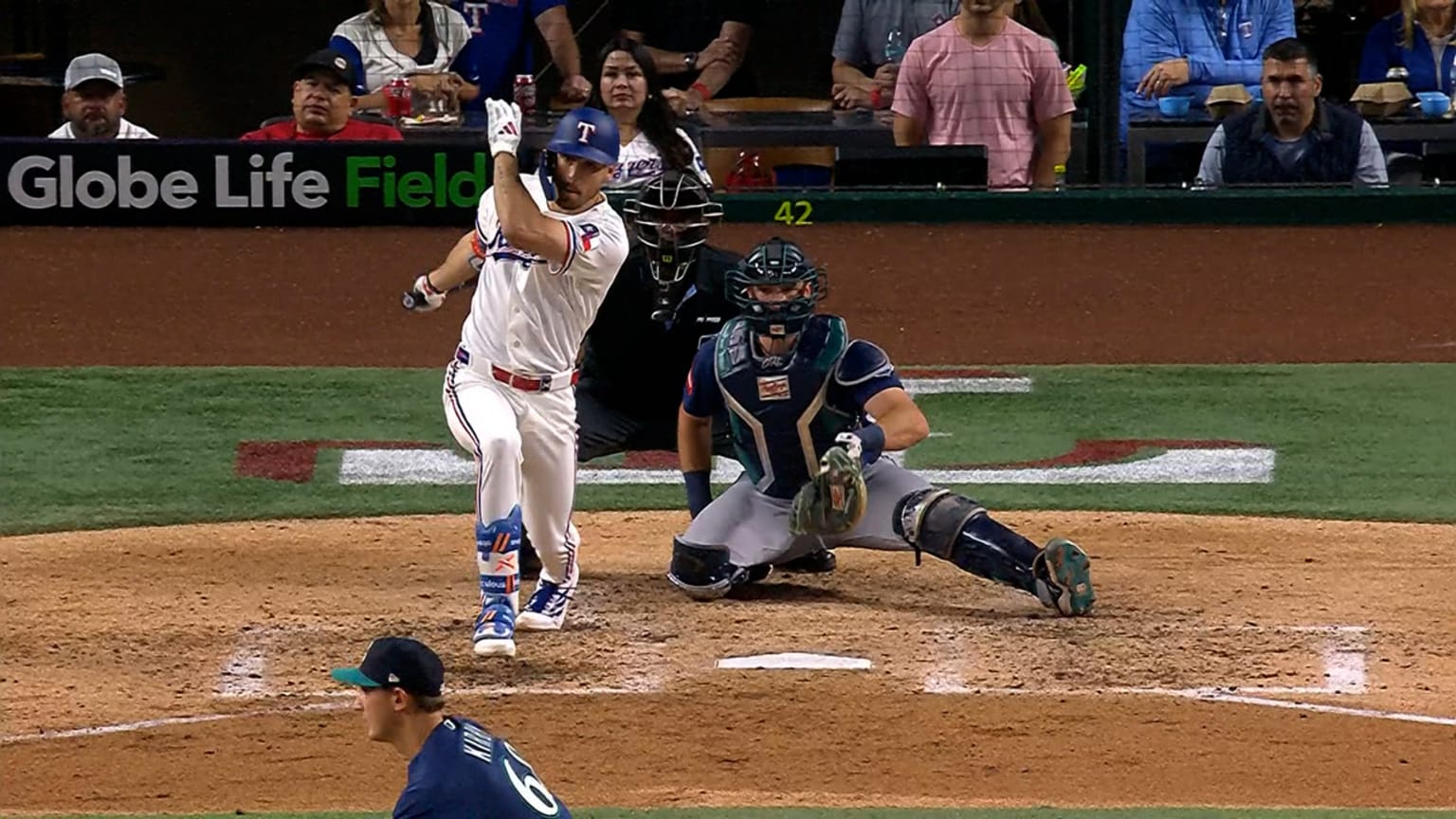 Evan Carter's RBI single | 04/07/2026 | Texas Rangers