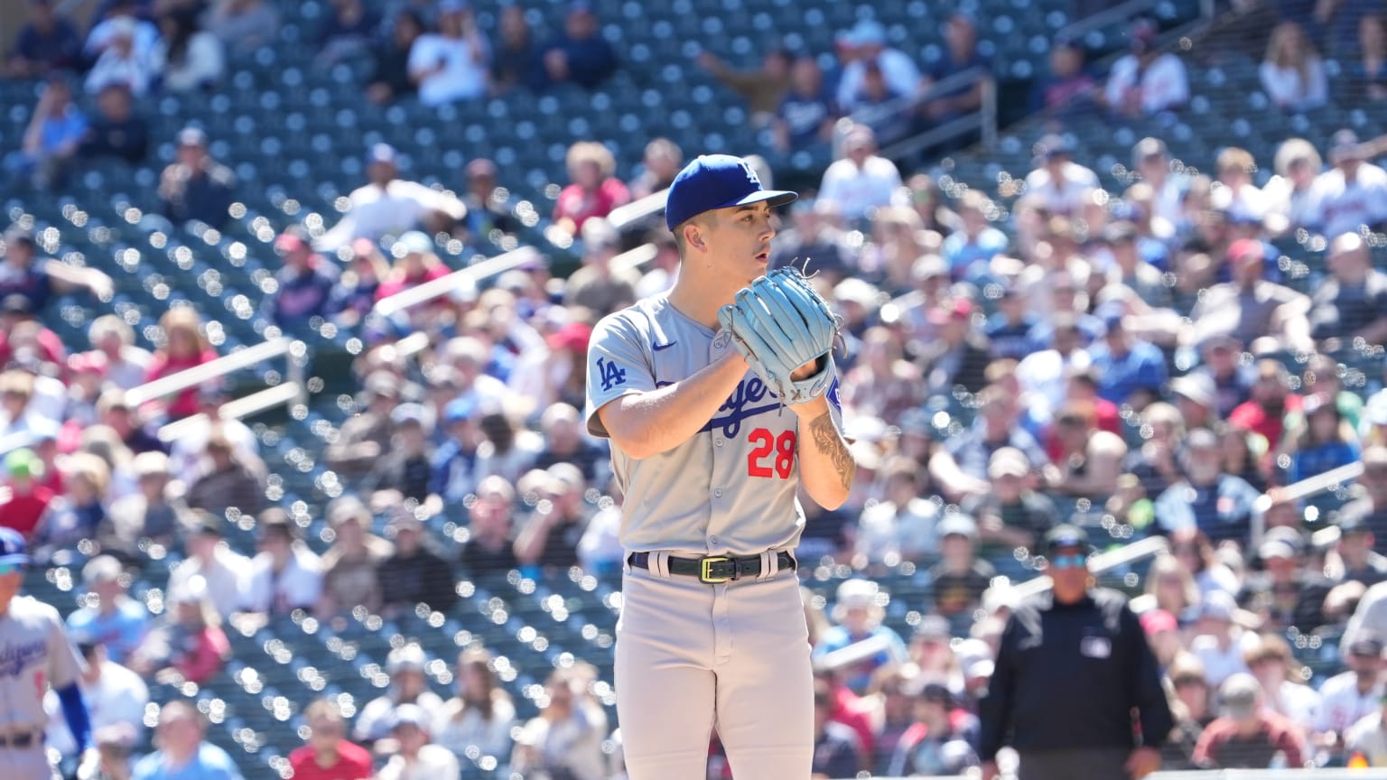 Bobby Miller strikes out Christian Vázquez | 04/10/2024 | Los Angeles ...