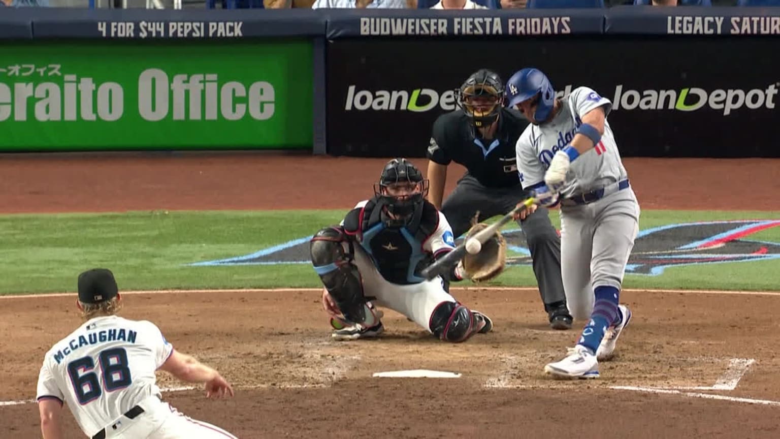 Miguel Rojas pega jonrón solitario | 17/09/2024 | Los Dodgers de Los ...