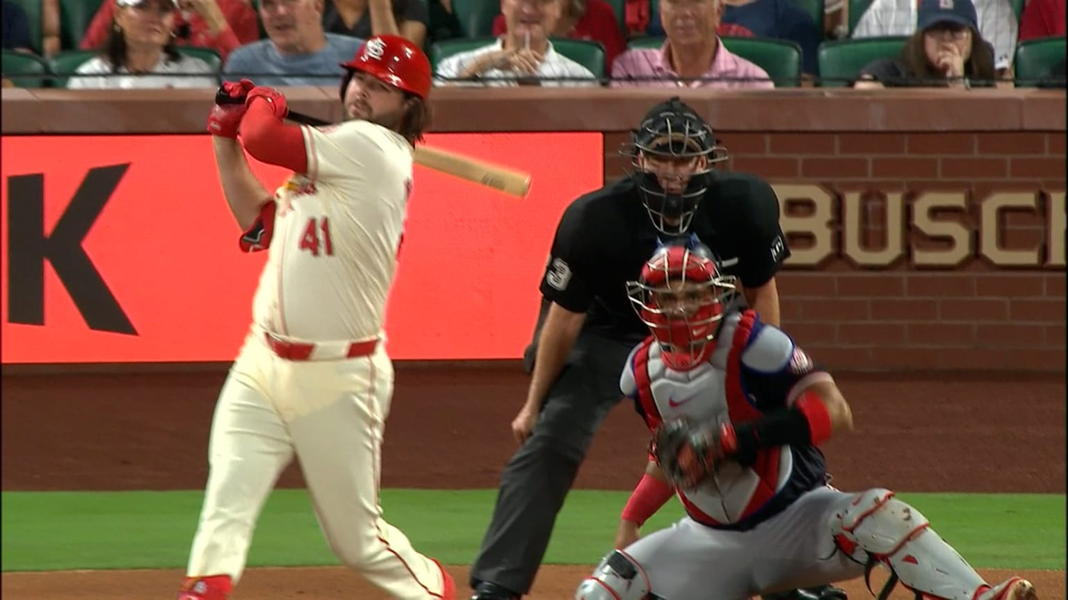 Jake Irvin strikes out Alec Burleson | 07/27/2024 | Washington Nationals