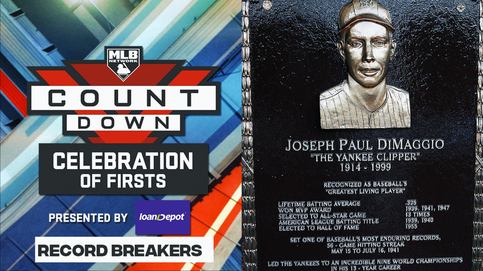 MLB's Firsts: Joe DiMaggio's 56-game hit streak | 02/04/2024 | New York ...