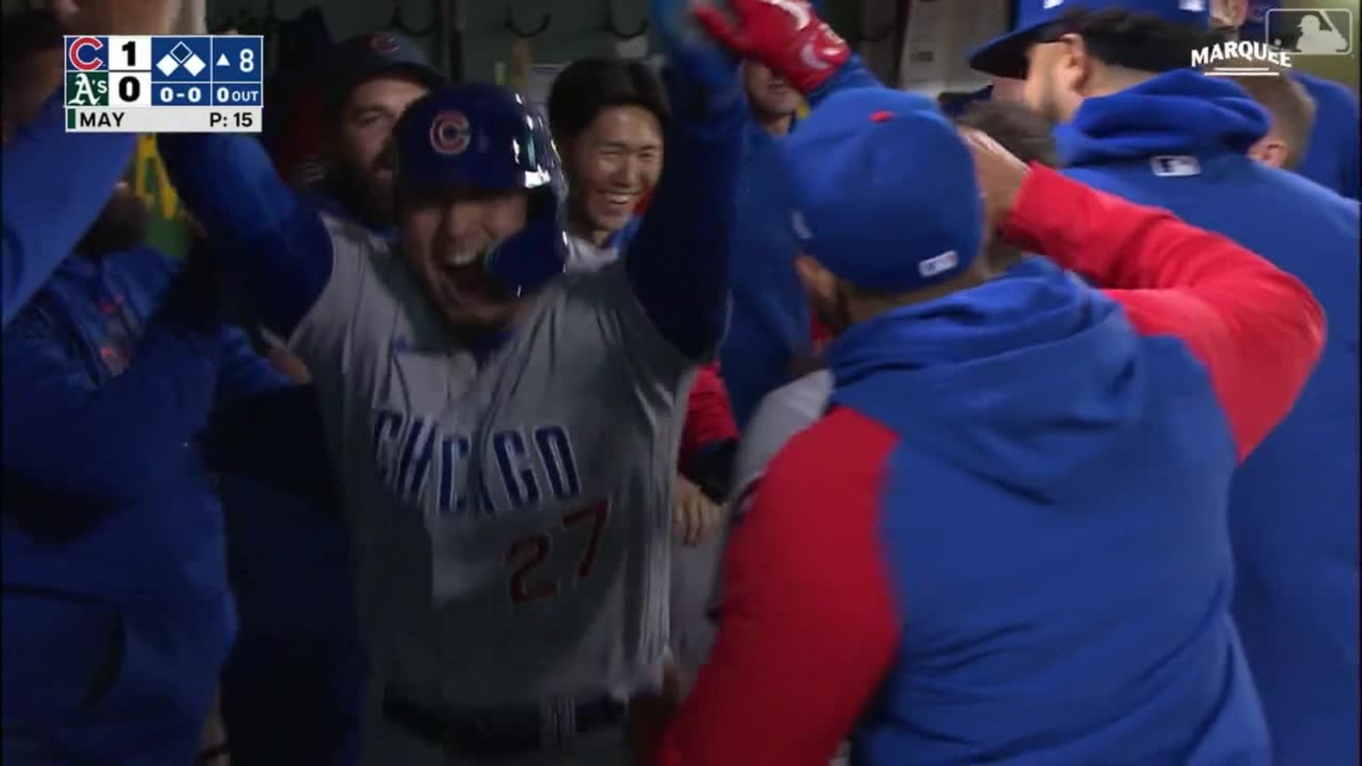Cody Bellinger grounds an RBI single to right field | 04/18/2023 ...