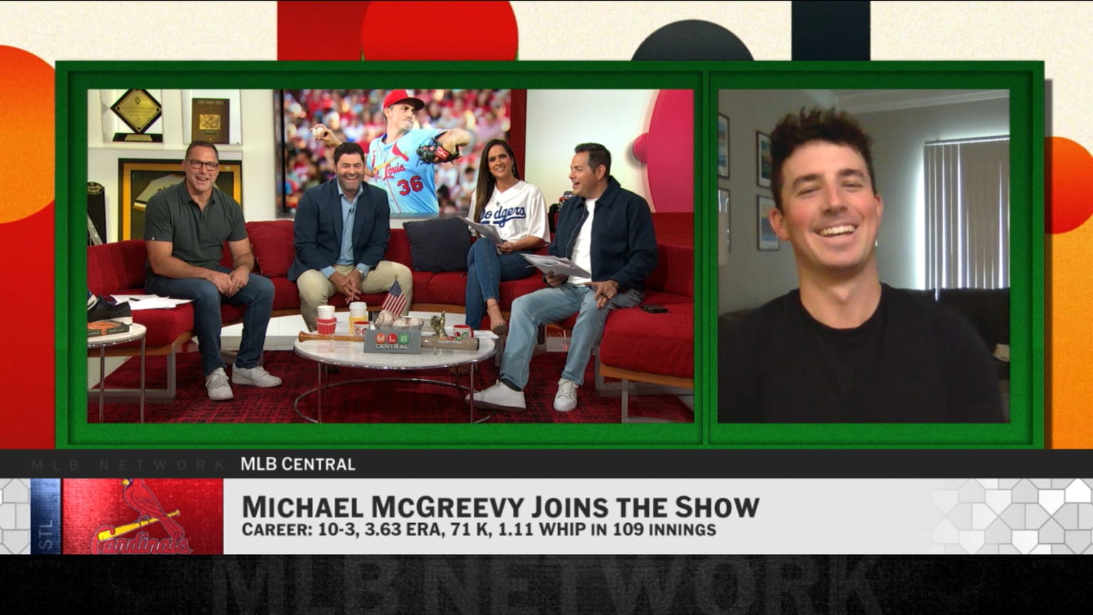 Michael McGreevy talks early success to MLB career | 09/19/2025 | St ...