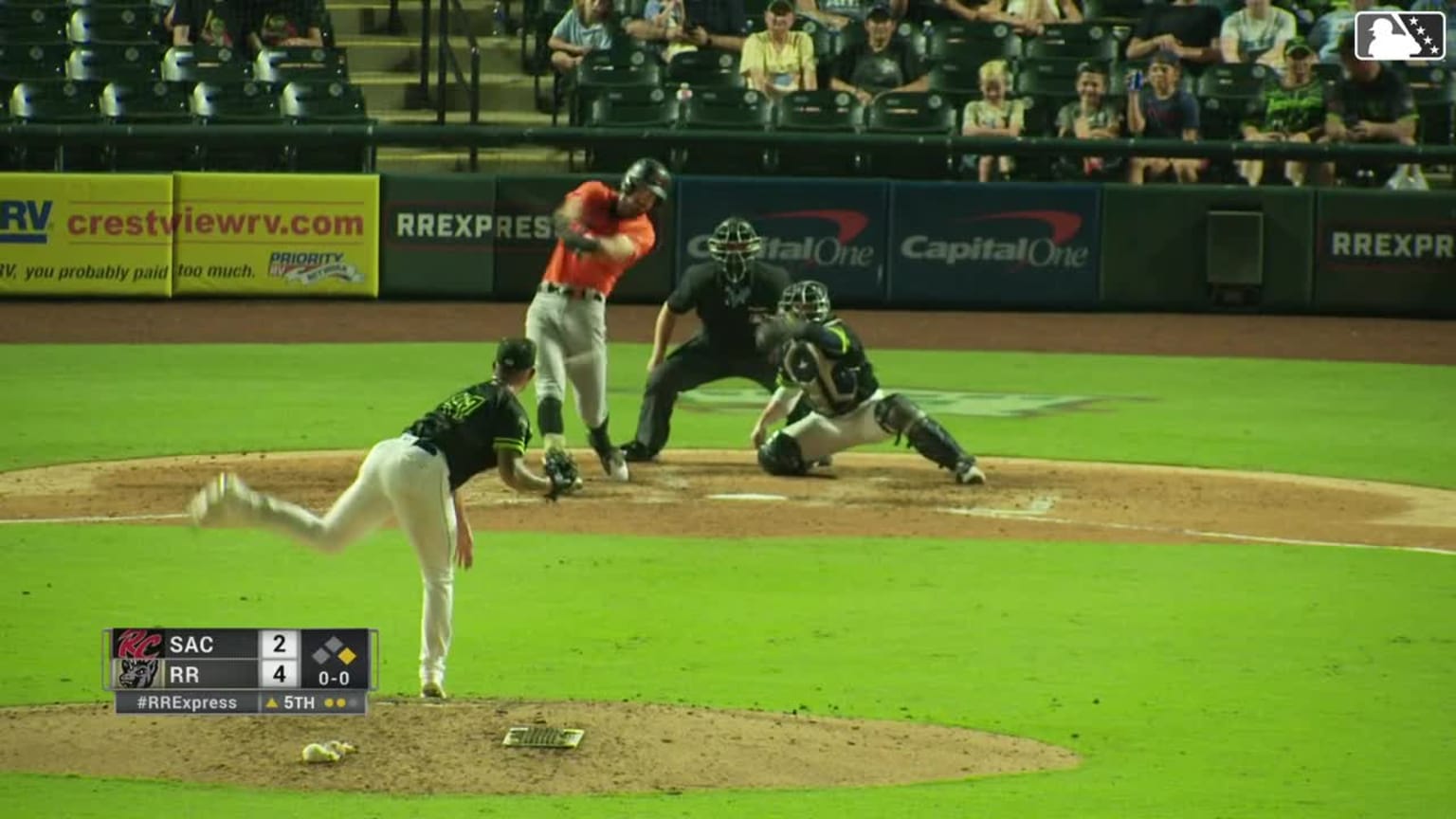 Bryce Eldridge's first Triple-A hit | 09/15/2024 | MLB.com