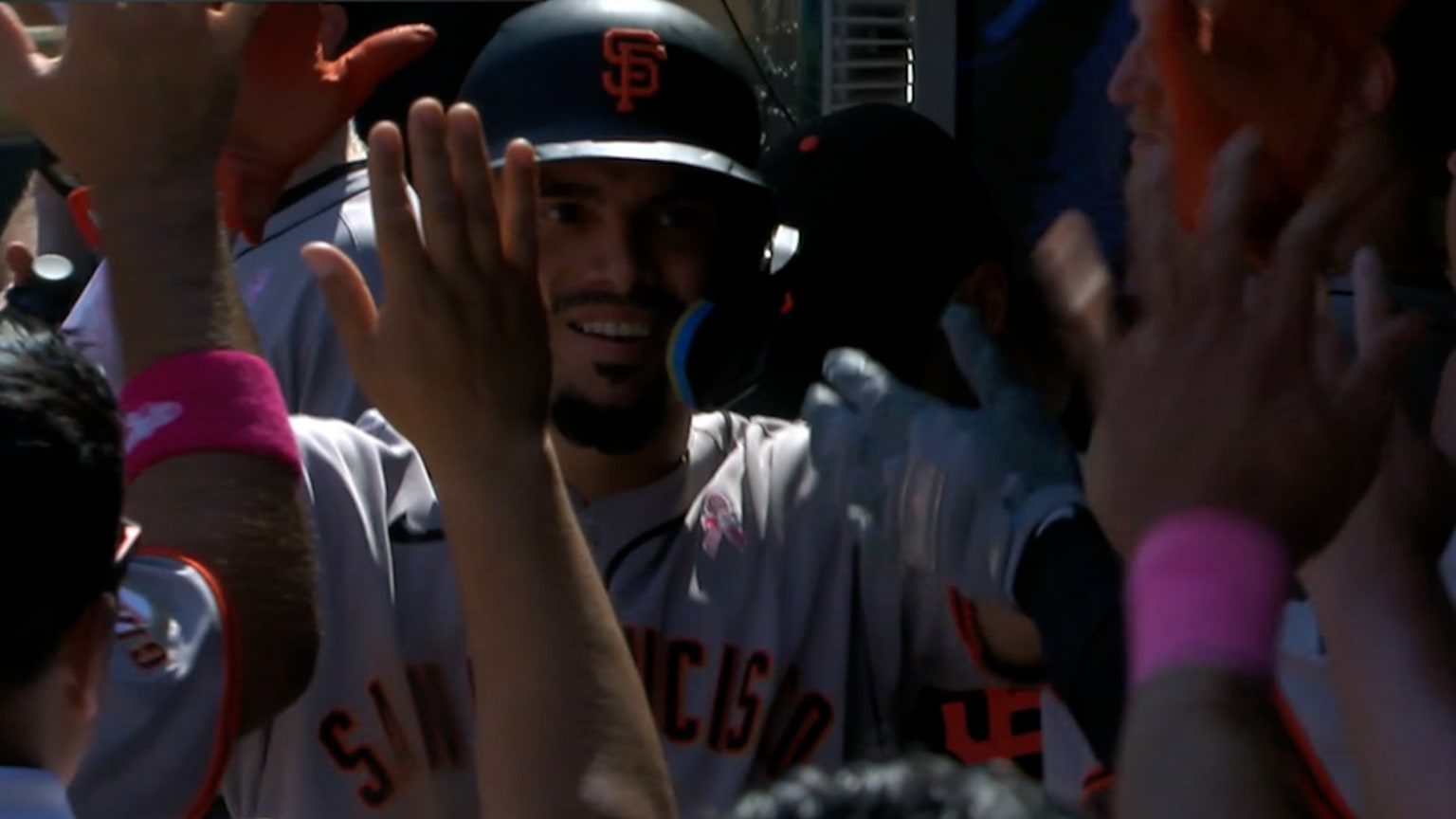 Heliot Ramos' game-tying single | 05/11/2025 | San Francisco Giants