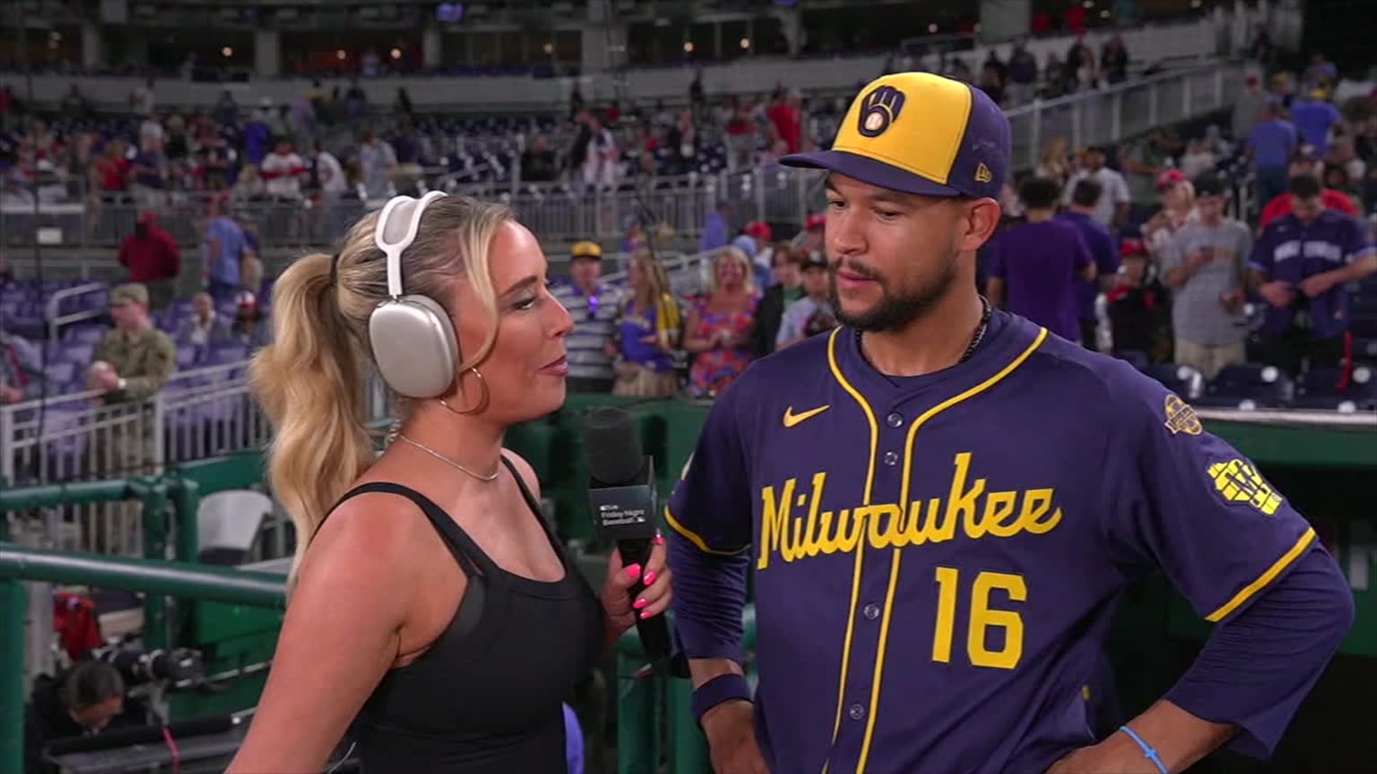 Blake Perkins on Brewers' offensive production, more | 08/01/2025 | MLB.com