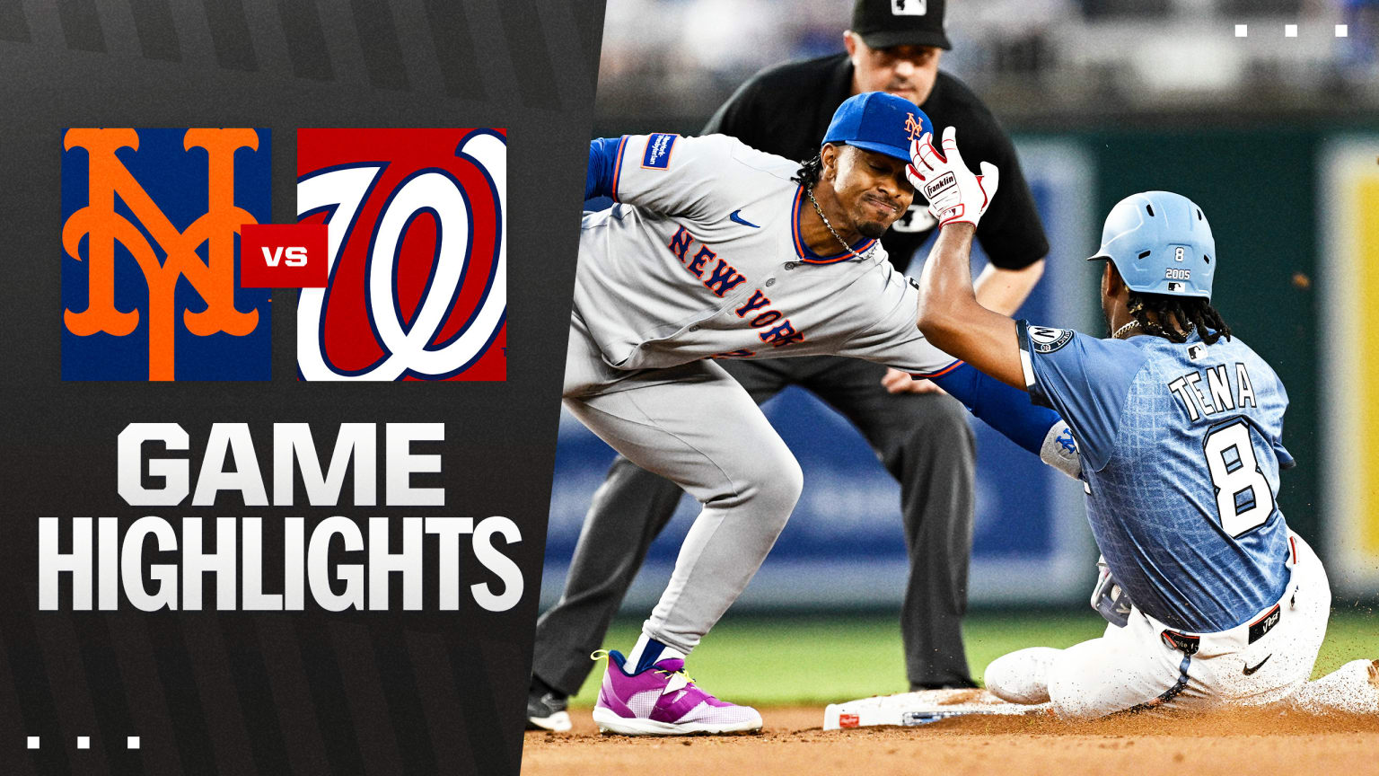 Mets vs. Nationals Highlights | 04/25/2025 | Washington Nationals