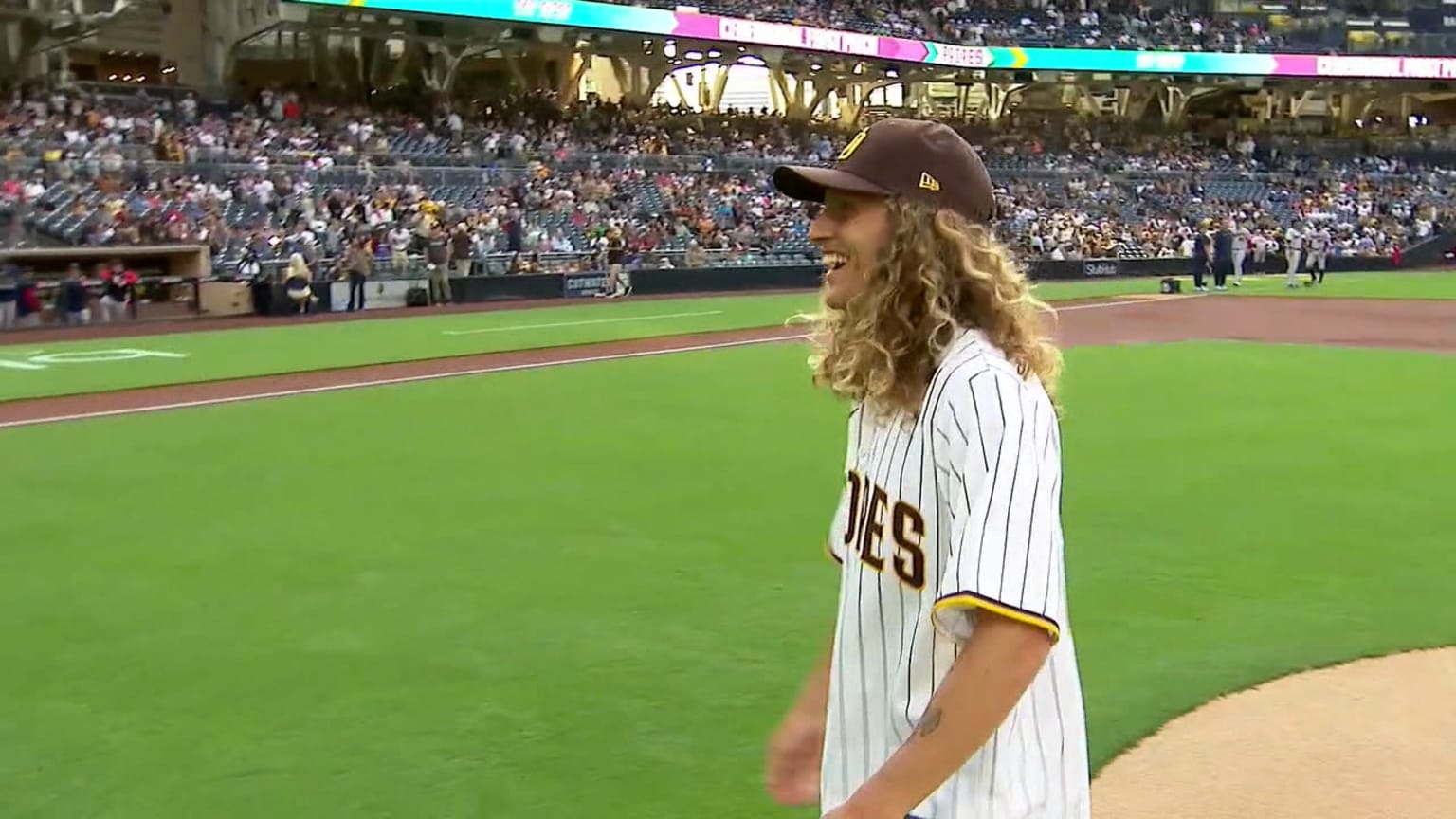 7/29/22: Ceremonial First Pitch | 07/30/2022 | San Diego Padres