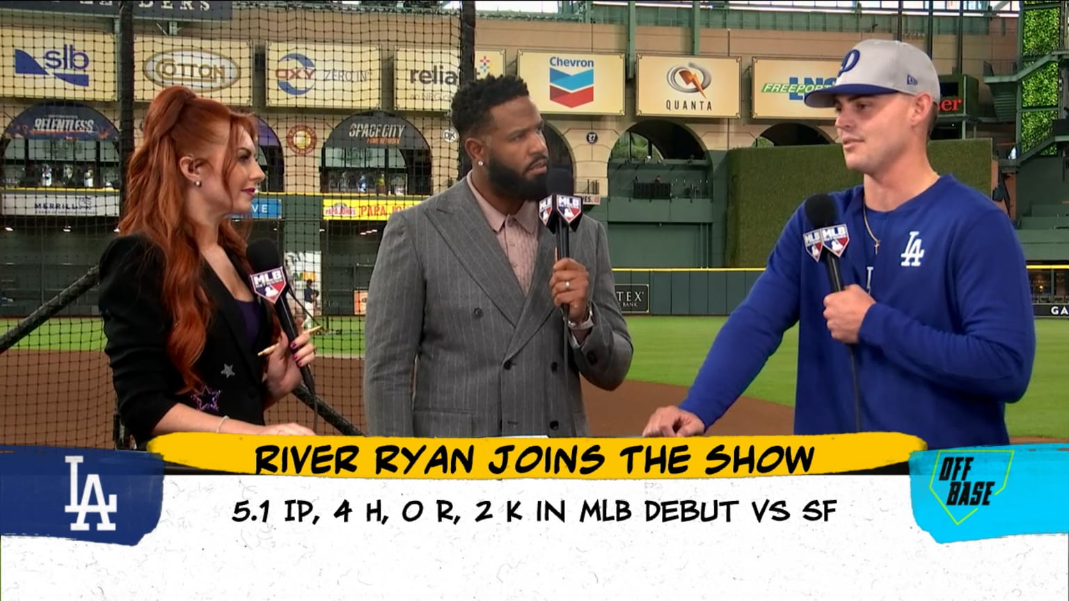 River Ryan discusses his Major League debut | 07/26/2024 | Houston Astros