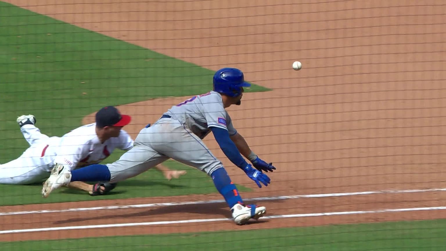 John King hustles to get the out at first | 08/20/2023 | St. Louis ...