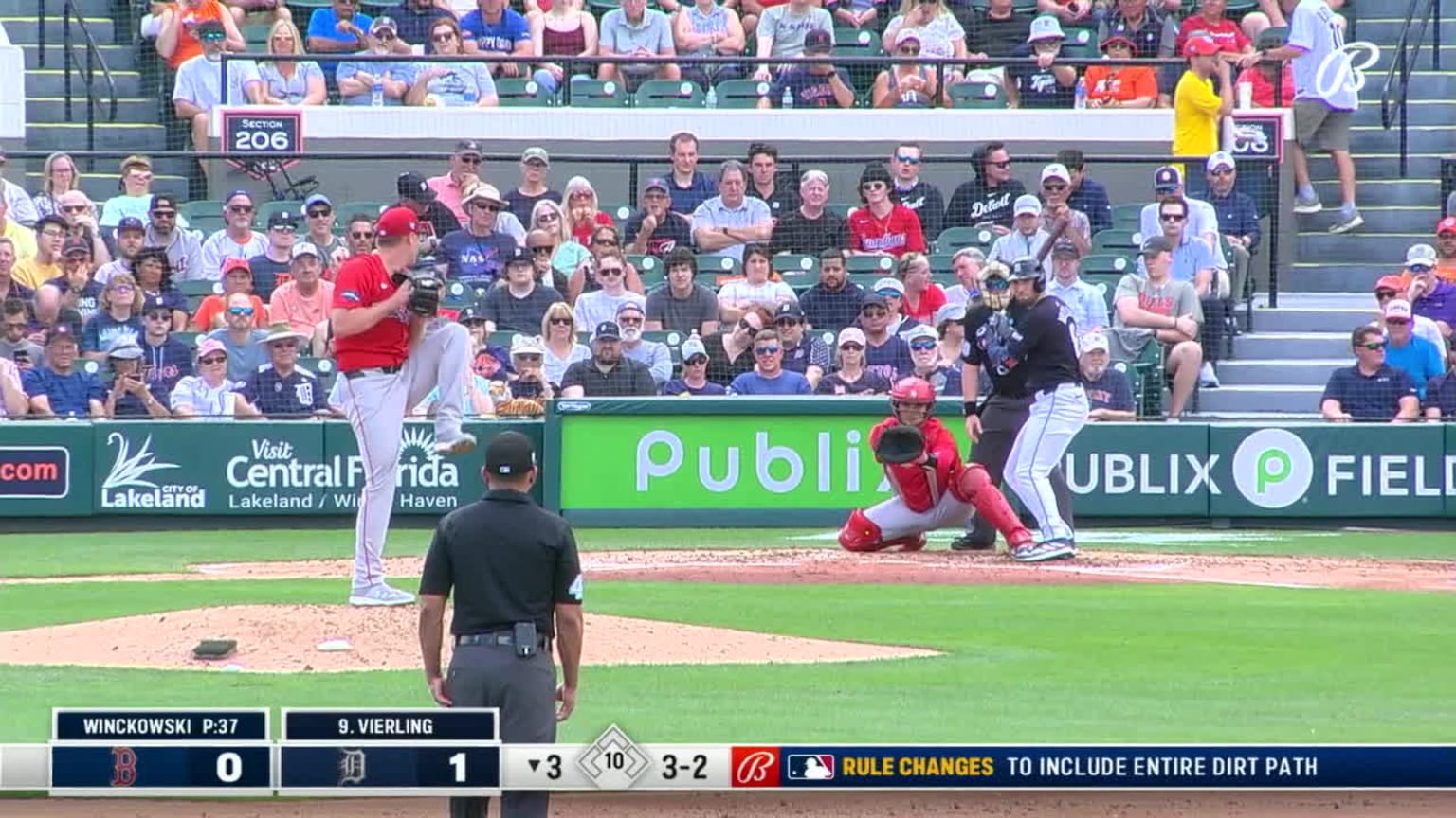Josh Winckowski K's two batters in start vs. Tigers | 03/04/2024 ...