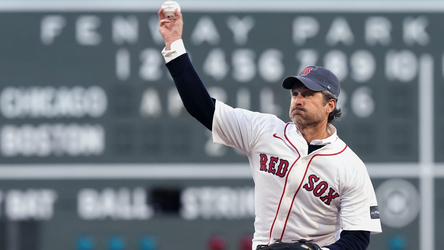 Patrick Dempsey joins the booth | 04/26/2024 | Boston Red Sox