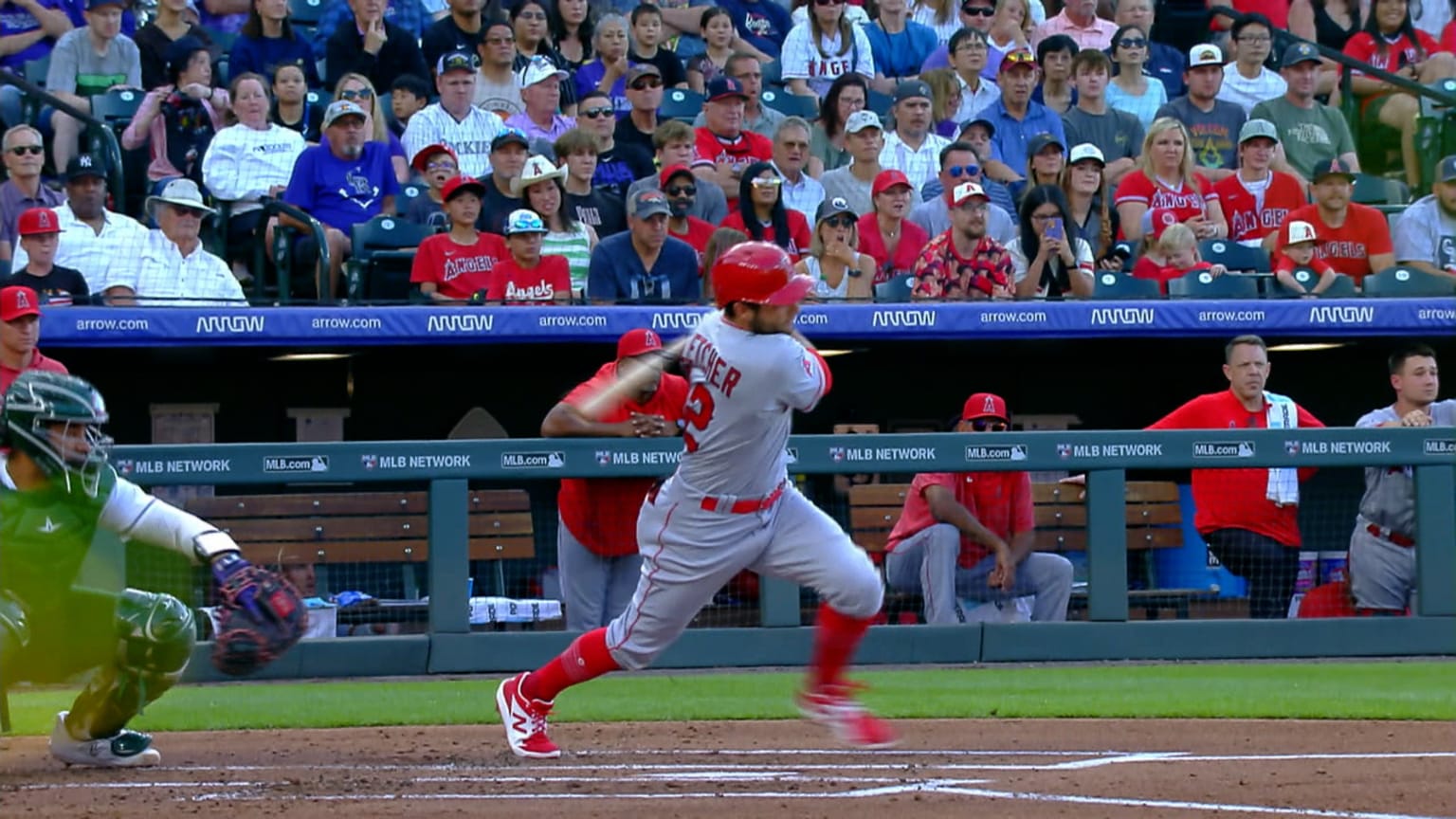 David Fletcher rips a two-run single | 06/24/2023 | Los Angeles Angels