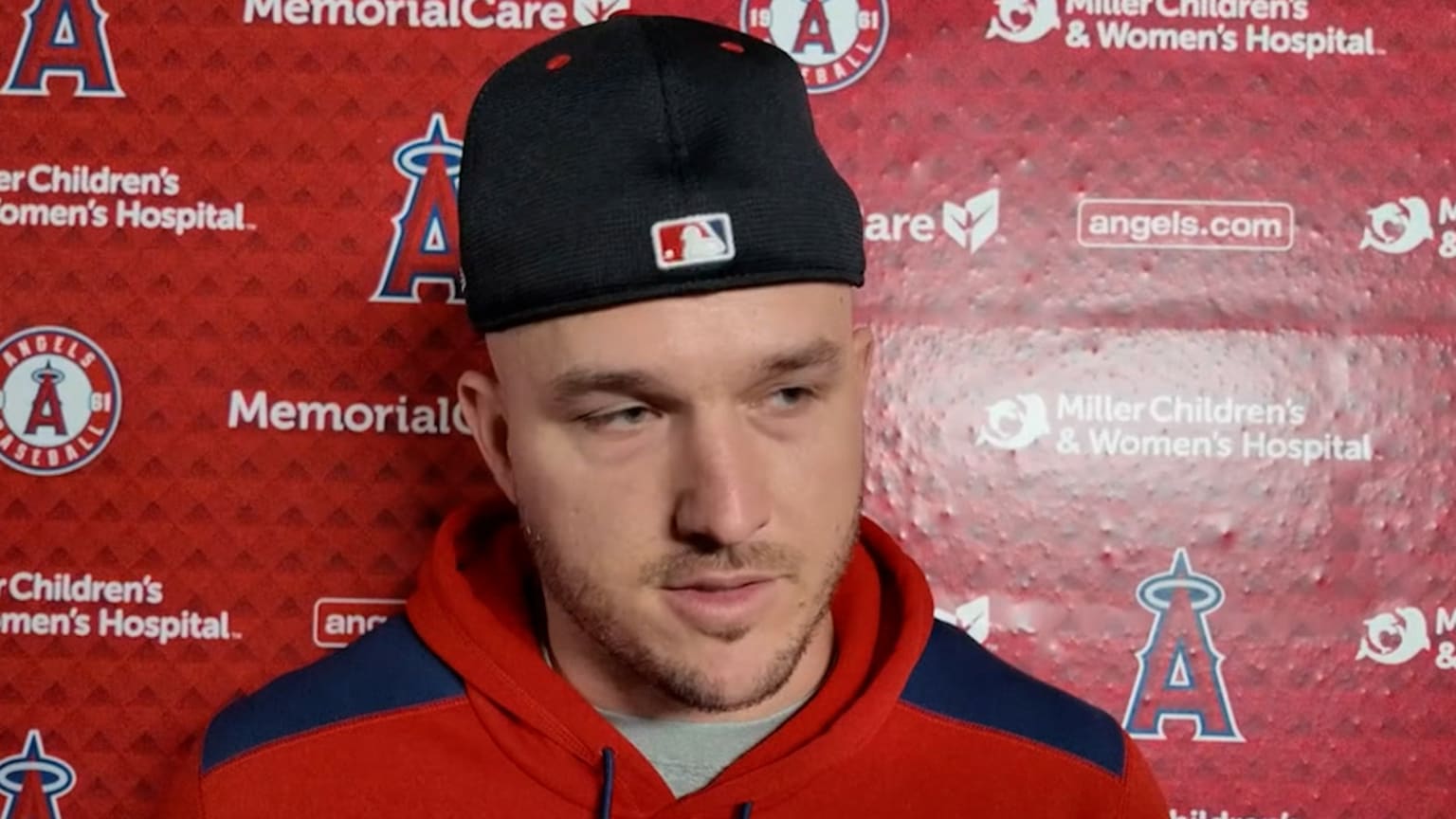 Mike Trout speaks pregame on bone bruise | 05/02/2025 | Los Angeles Angels