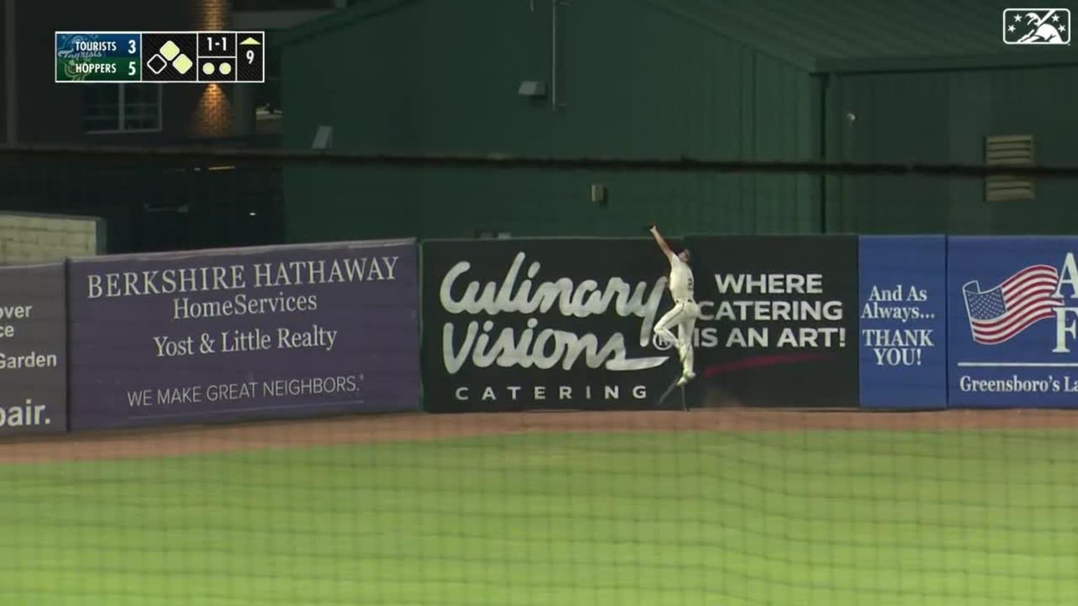 Jase Bowen takes away home run in center field | 08/06/2023 | MLB.com