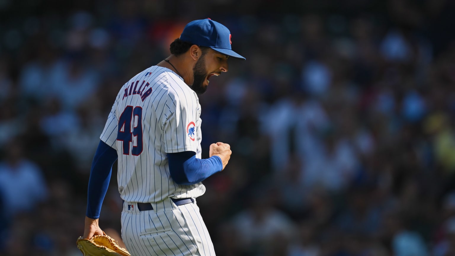 Tyson Miller leaves bases loaded, protects Cubs' lead | 09/20/2024 ...