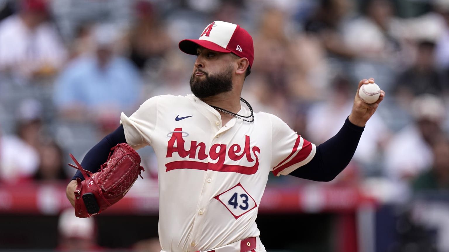 Patrick Sandoval's four strikeouts against Astros | 06/09/2024 | Los ...