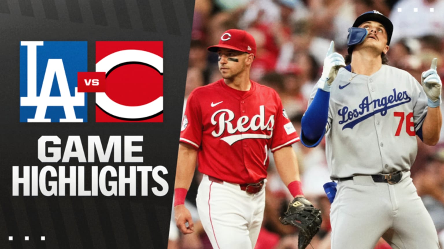 Dodgers vs. Reds Highlights | 07/30/2025 | Cincinnati Reds