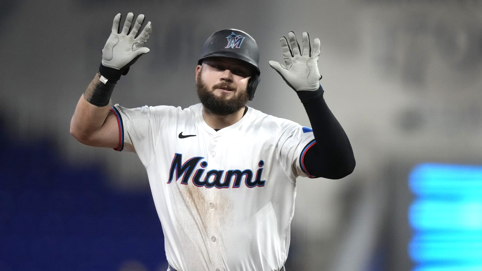 Jake Burger's two-run homer (25) | 08/21/2024 | Miami Marlins