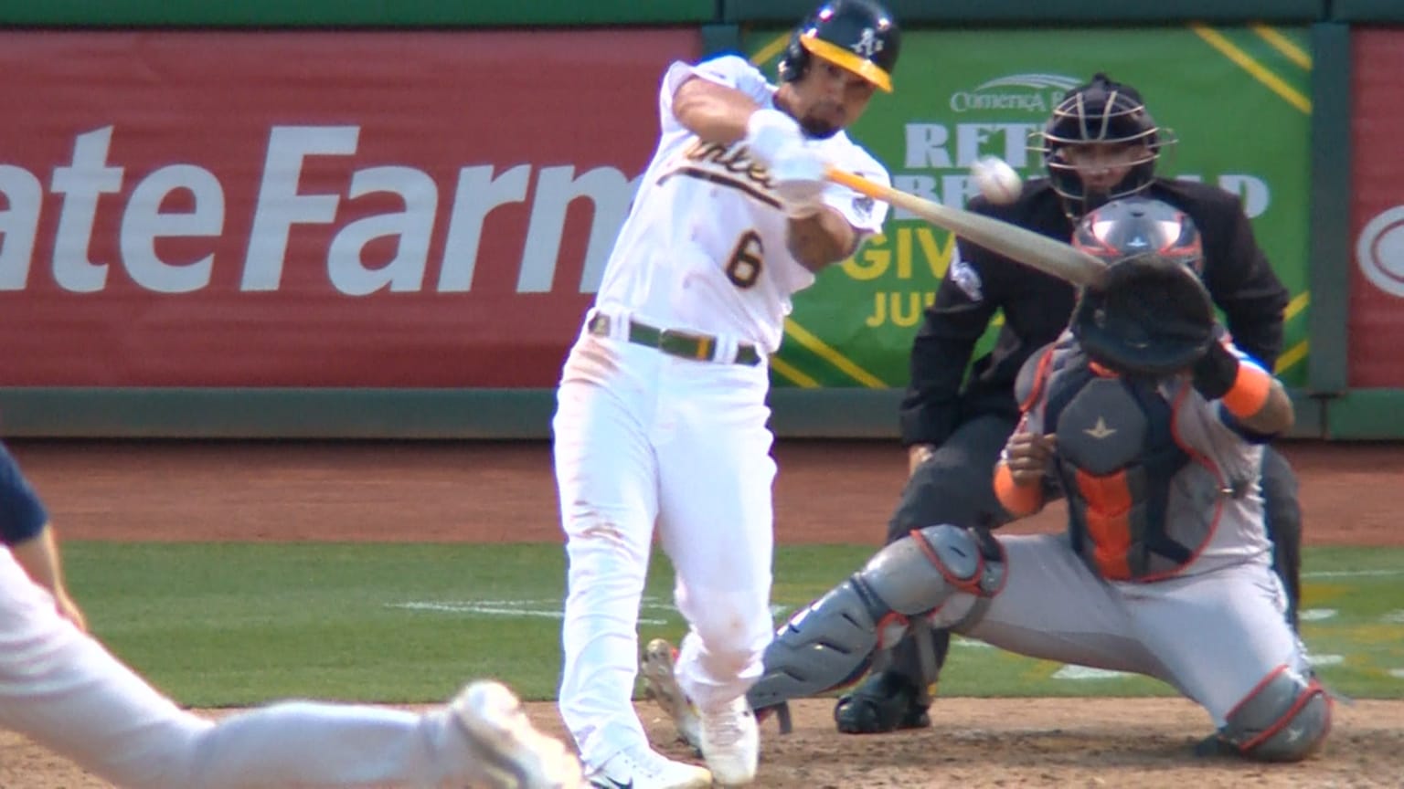 Peterson gives the A's the lead with a two-run single | 07/22/2023 ...