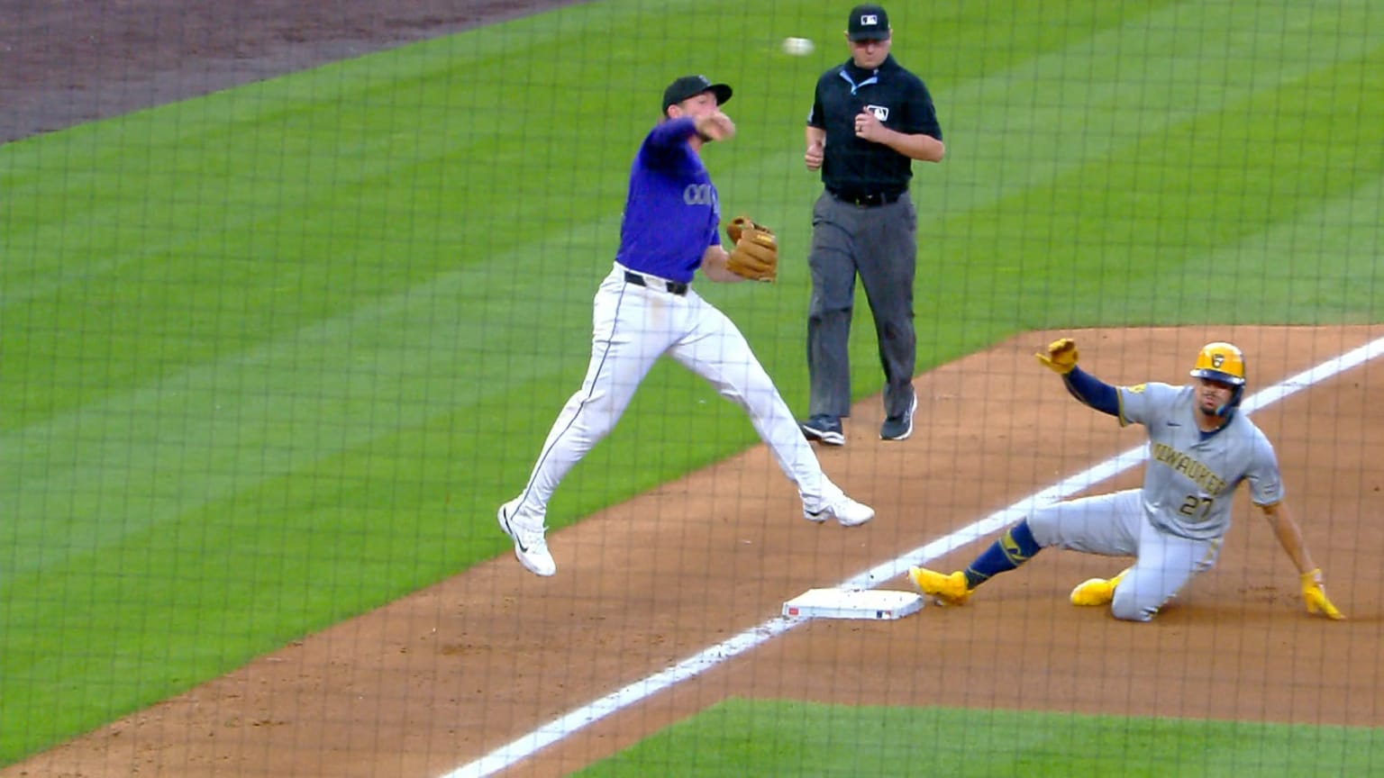 Ryan McMahon turns a nice double play | 07/01/2024 | MLB.com