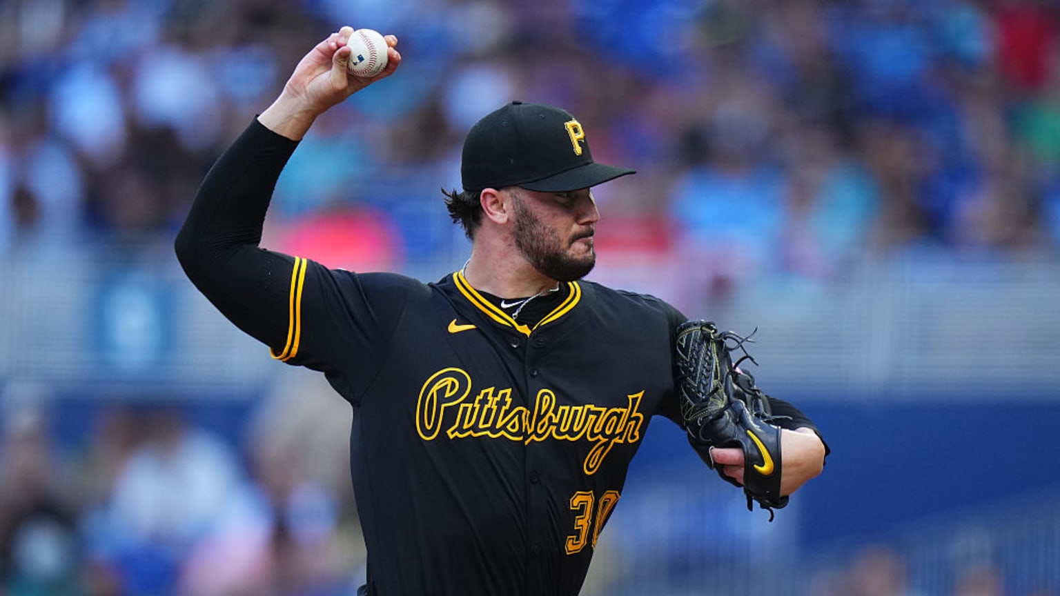 Paul Skenes' impressive arsenal of pitches | 04/07/2025 | Pittsburgh ...