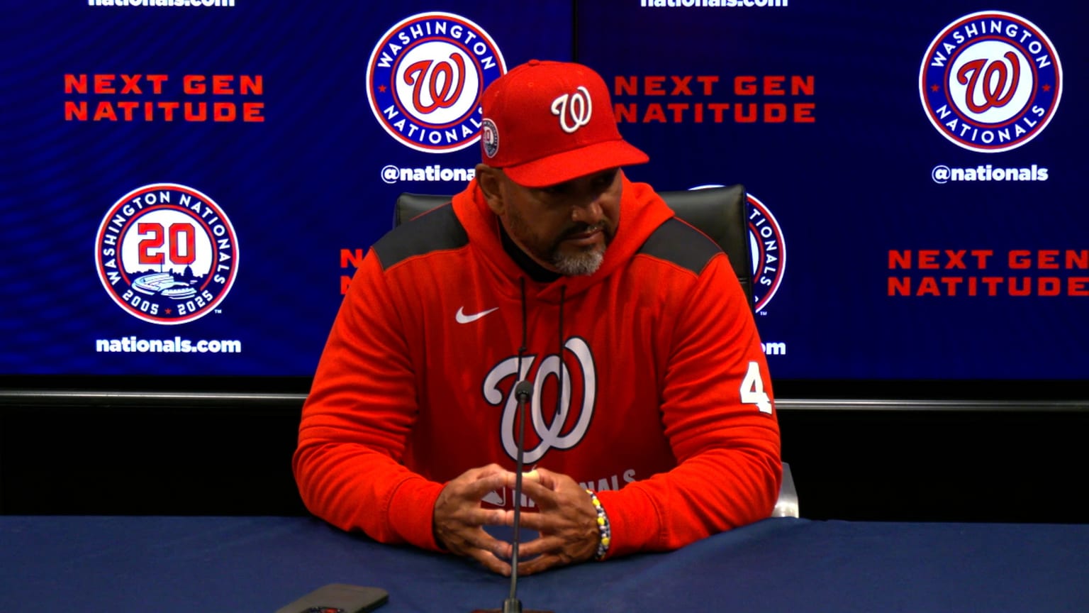Dave Martinez on Nationals' 6-5 loss to Dodgers | 04/09/2025 ...