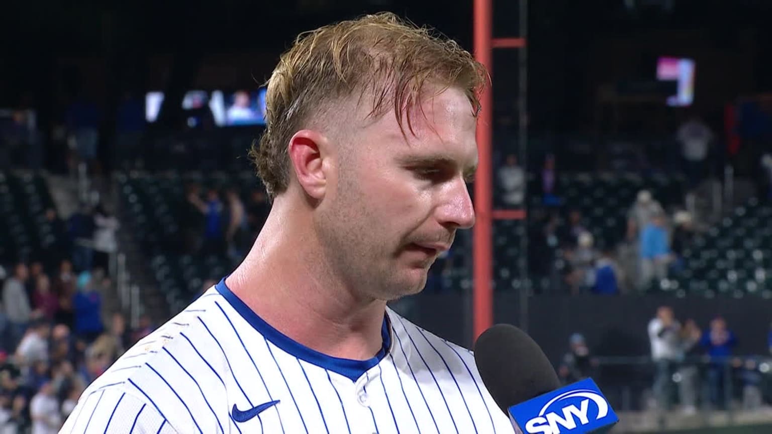 Pete Alonso on his walk-off sacrifice fly | 05/12/2025 | MLB.com