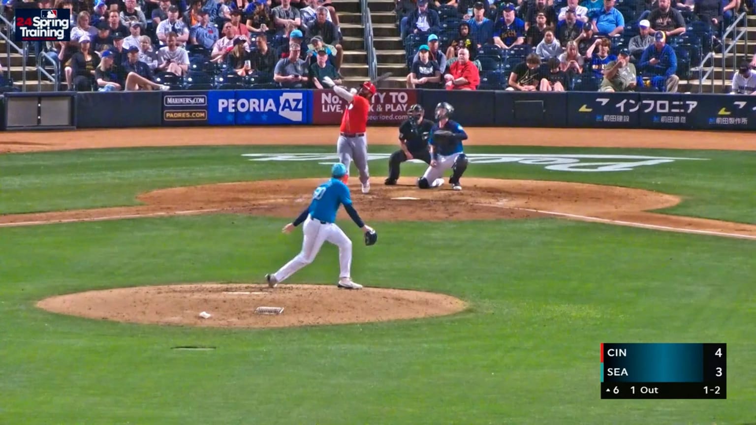 Mike Ford hits two home runs against the Mariners | 03/21/2024 ...