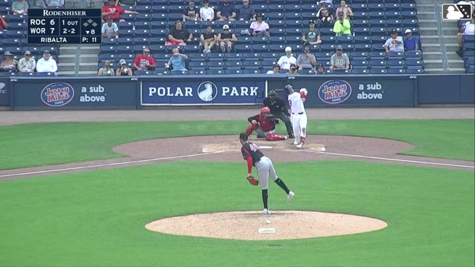 Orlando Ribalta records his second strikeout | 07/11/2024 | Washington ...