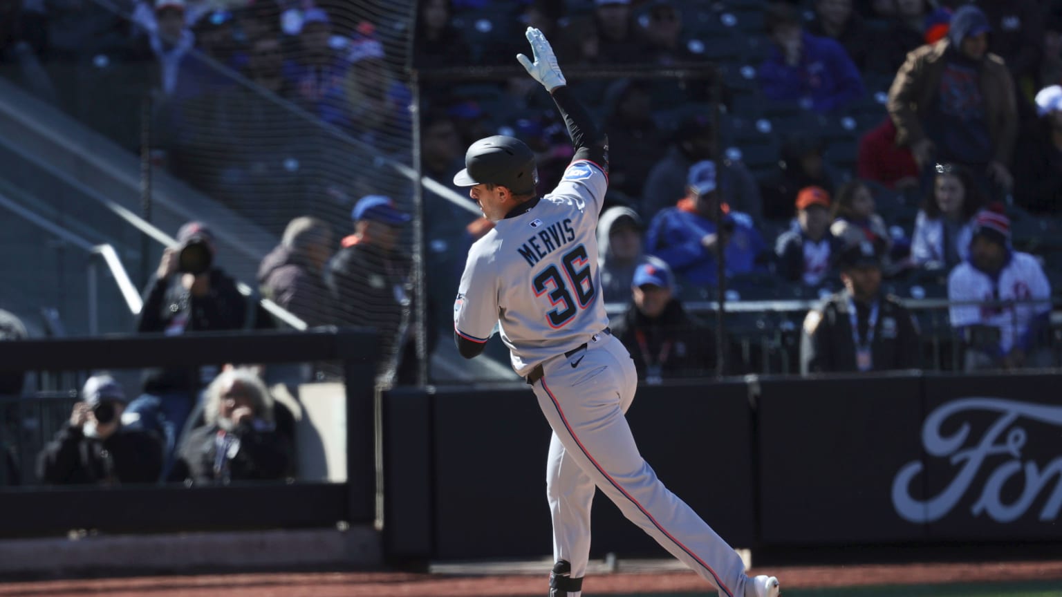 Matt Mervis' two-run homer (3) | 04/09/2025 | Miami Marlins