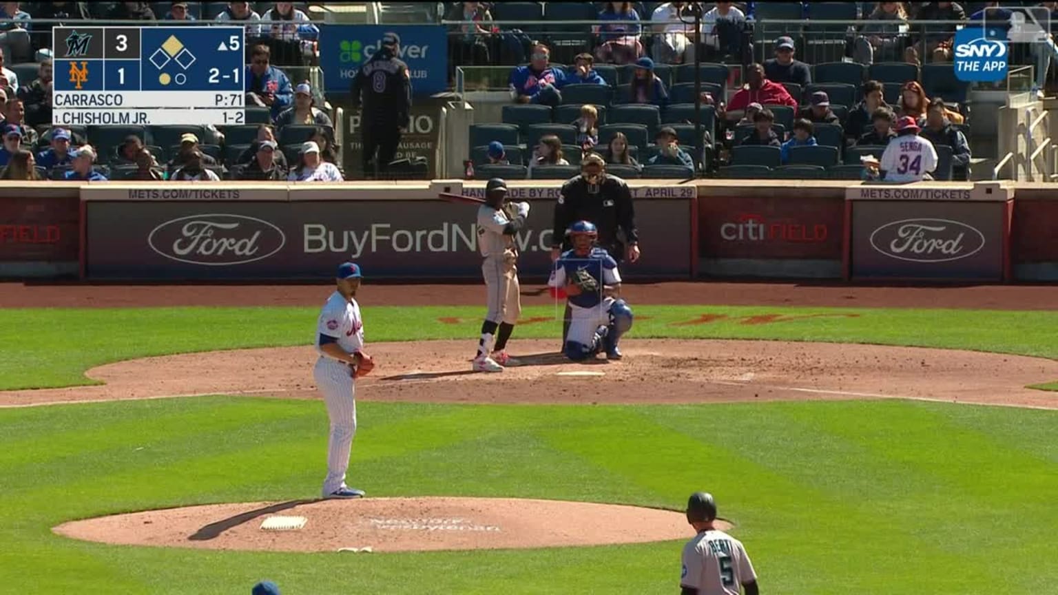 Jazz Chisholm Jr.'s RBI single to left field | 04/09/2023 | Miami Marlins