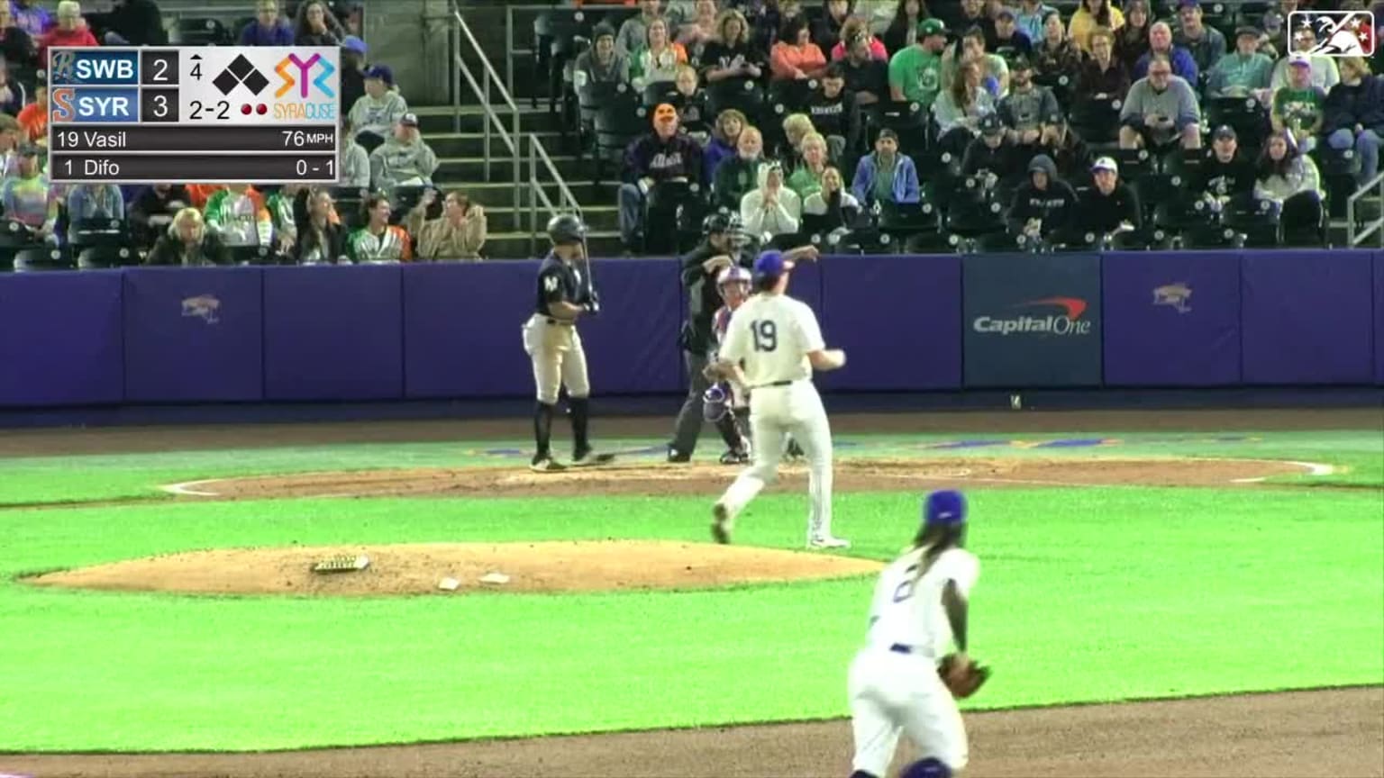 Mike Vasil records the 8th and final K of his outing | 09/22/2023 | New ...