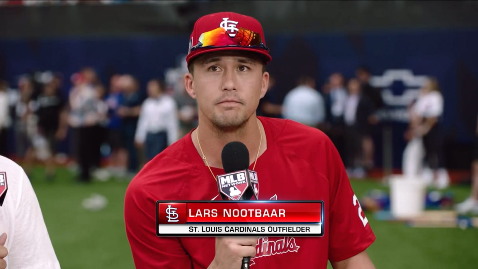 Lars Nootbaar speaks with MLB Tonight in London | 06/24/2023 | New York ...