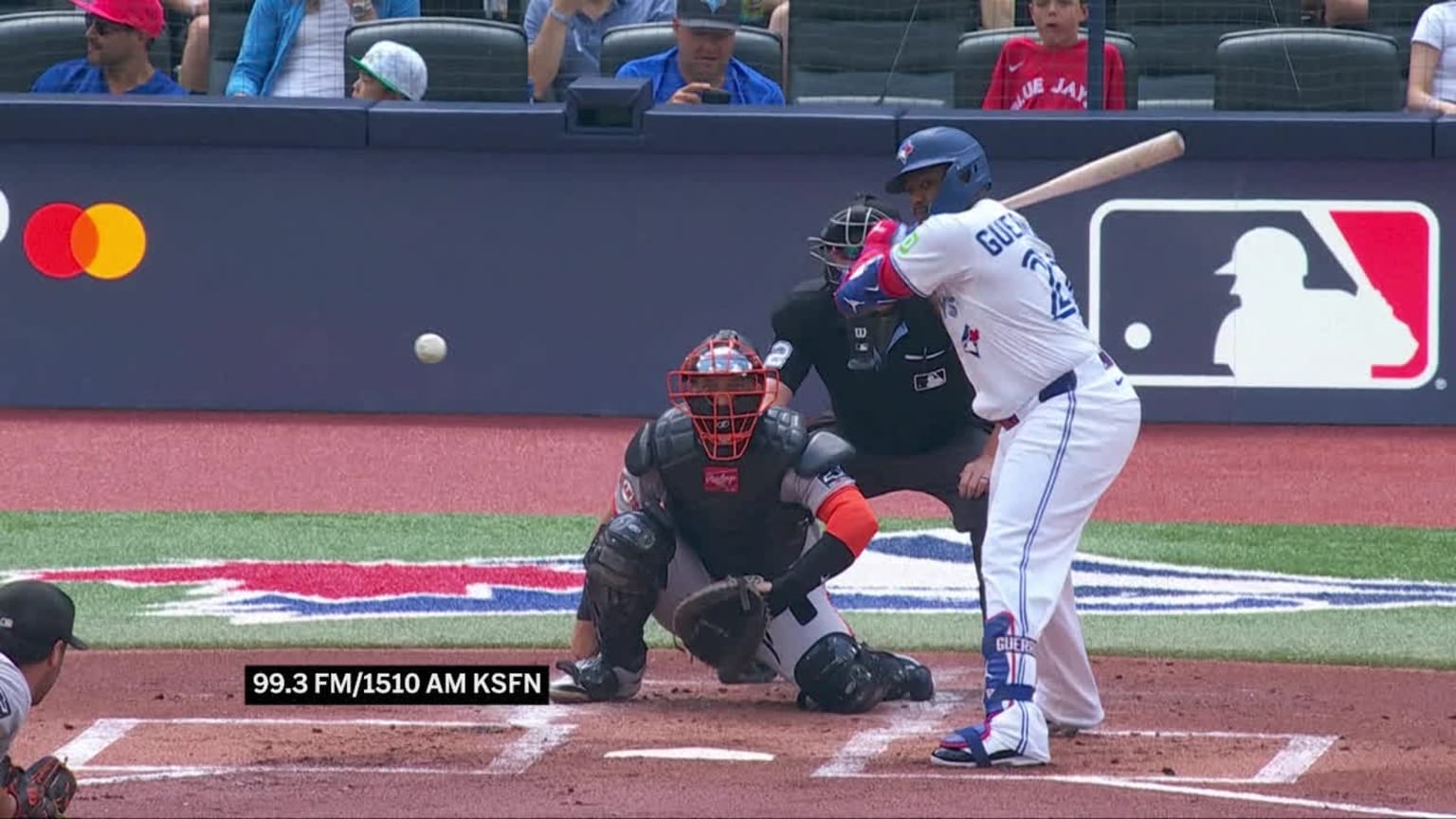 Vladimir Guerrero Jr. empata con jonrón en el 1ro | 20/07/2025 | Los Blue Jays de Toronto