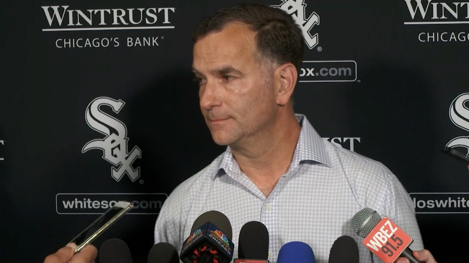 GM Rick Hahn addresses reports of clubhouse issues | 08/07/2023 ...