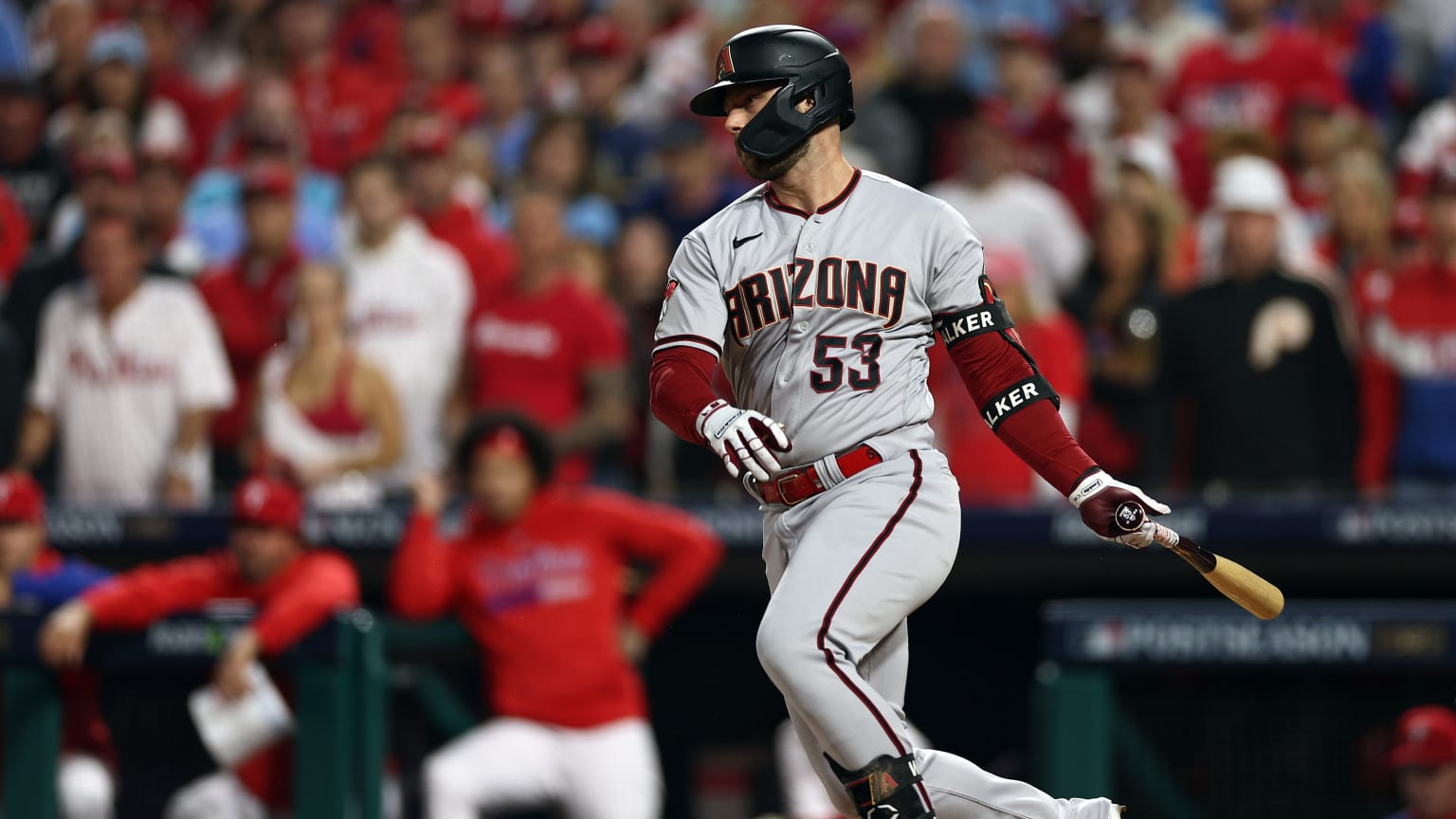 Christian Walker plates a run with a forceout | 10/24/2023 | Arizona ...