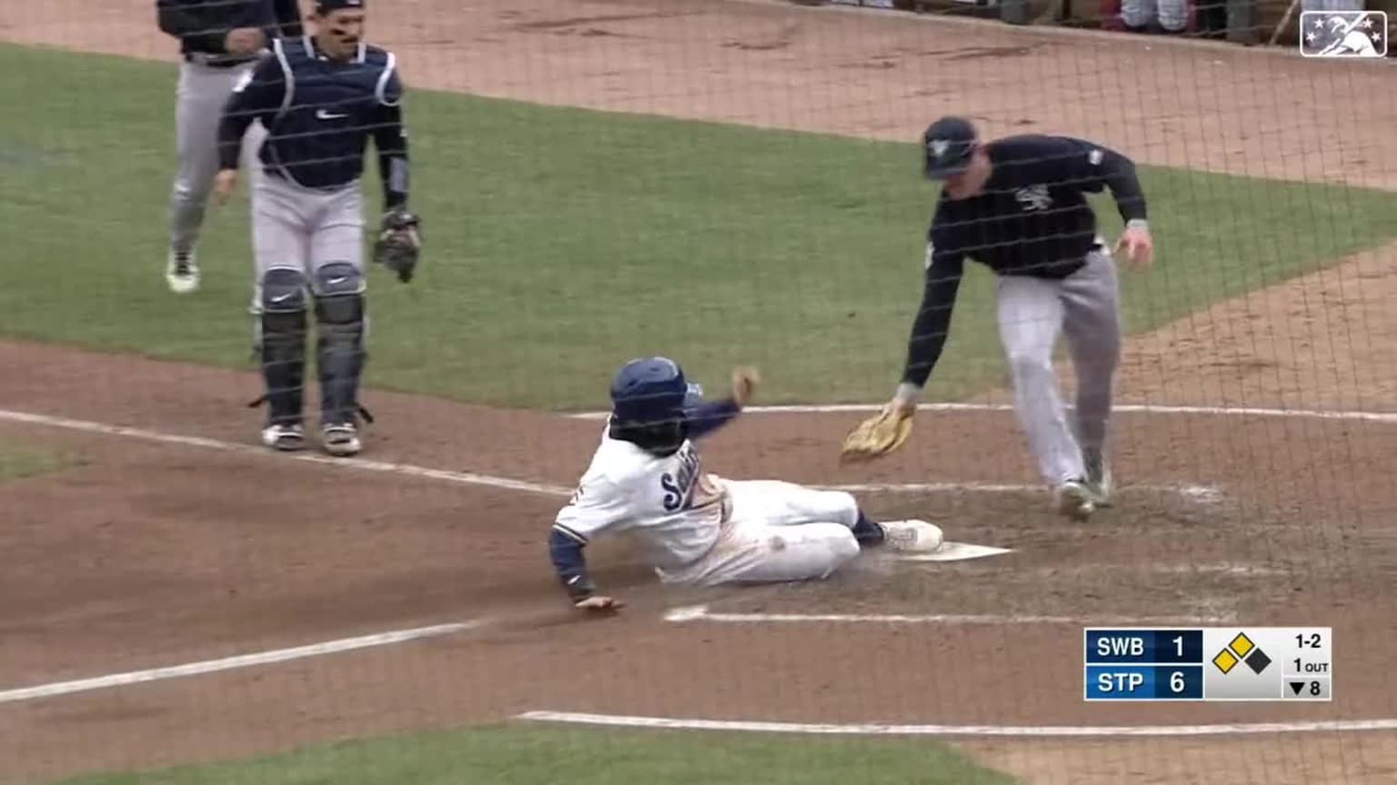 Ryan Lamarre displays his great awareness | 04/23/2023 | MLB.com