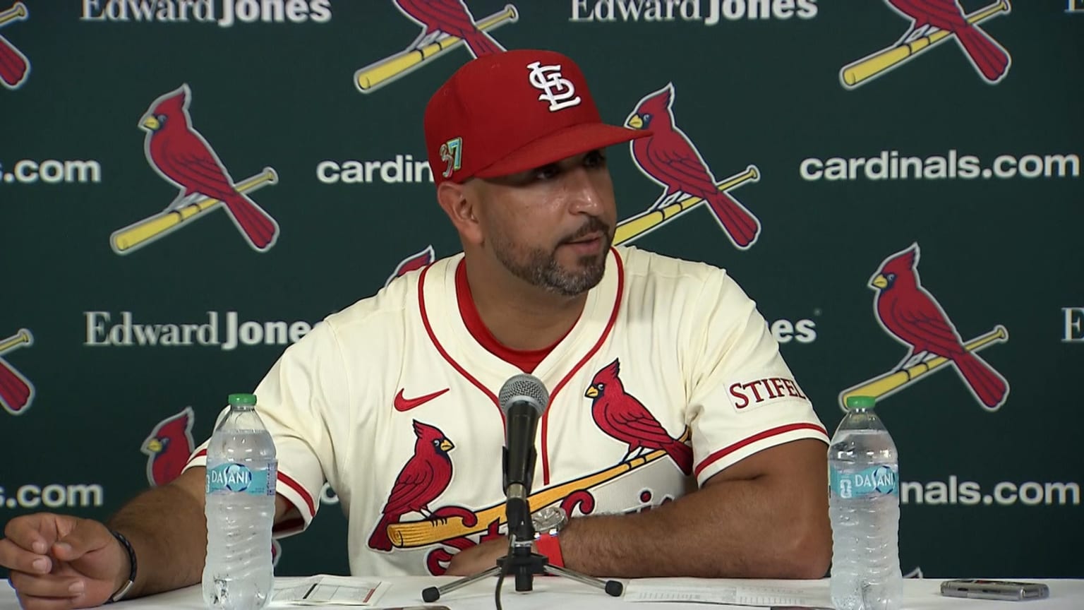 Oli Marmol on Scott II's injury, Gray's start | 08/16/2025 | St. Louis ...