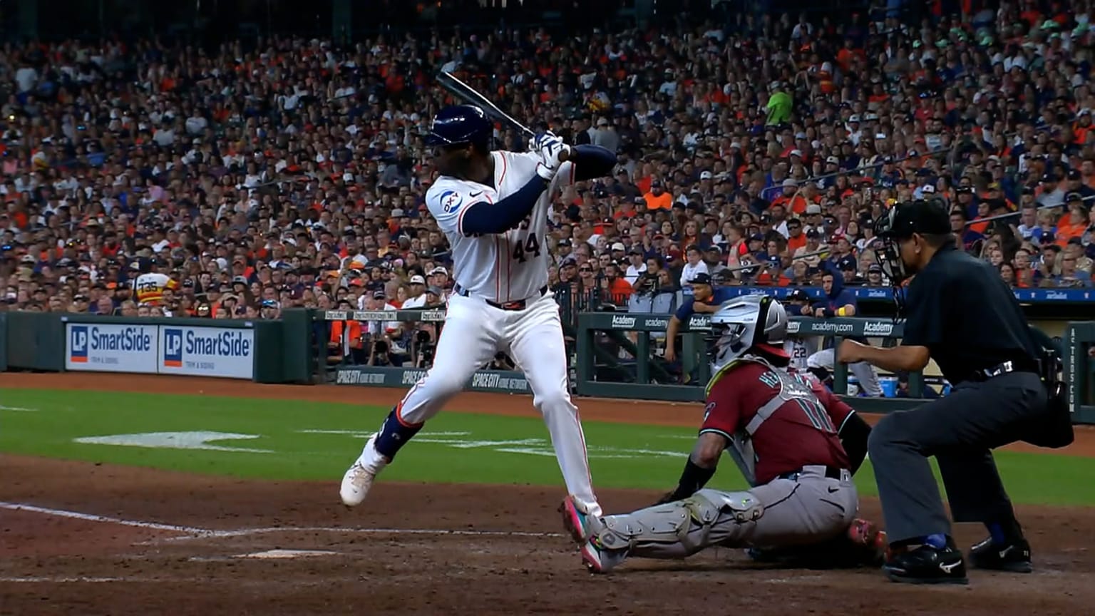 Yordan Álvarez pega hit remolcador en la 4ta | 07/09/2024 | Los Astros ...