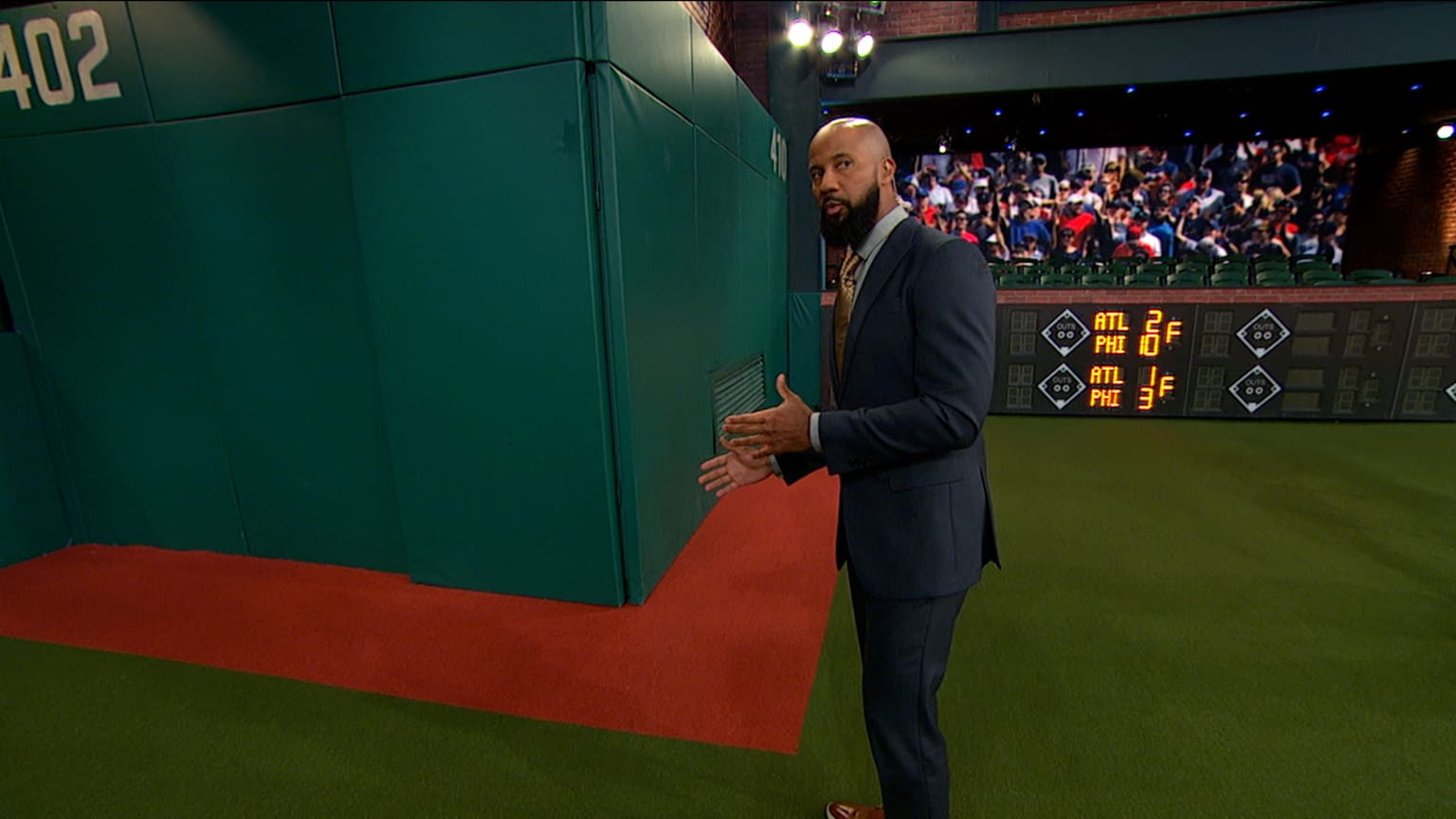 Breaking down the great catch by Rojas in NLDS Gm 4 | 10/13/2023 ...