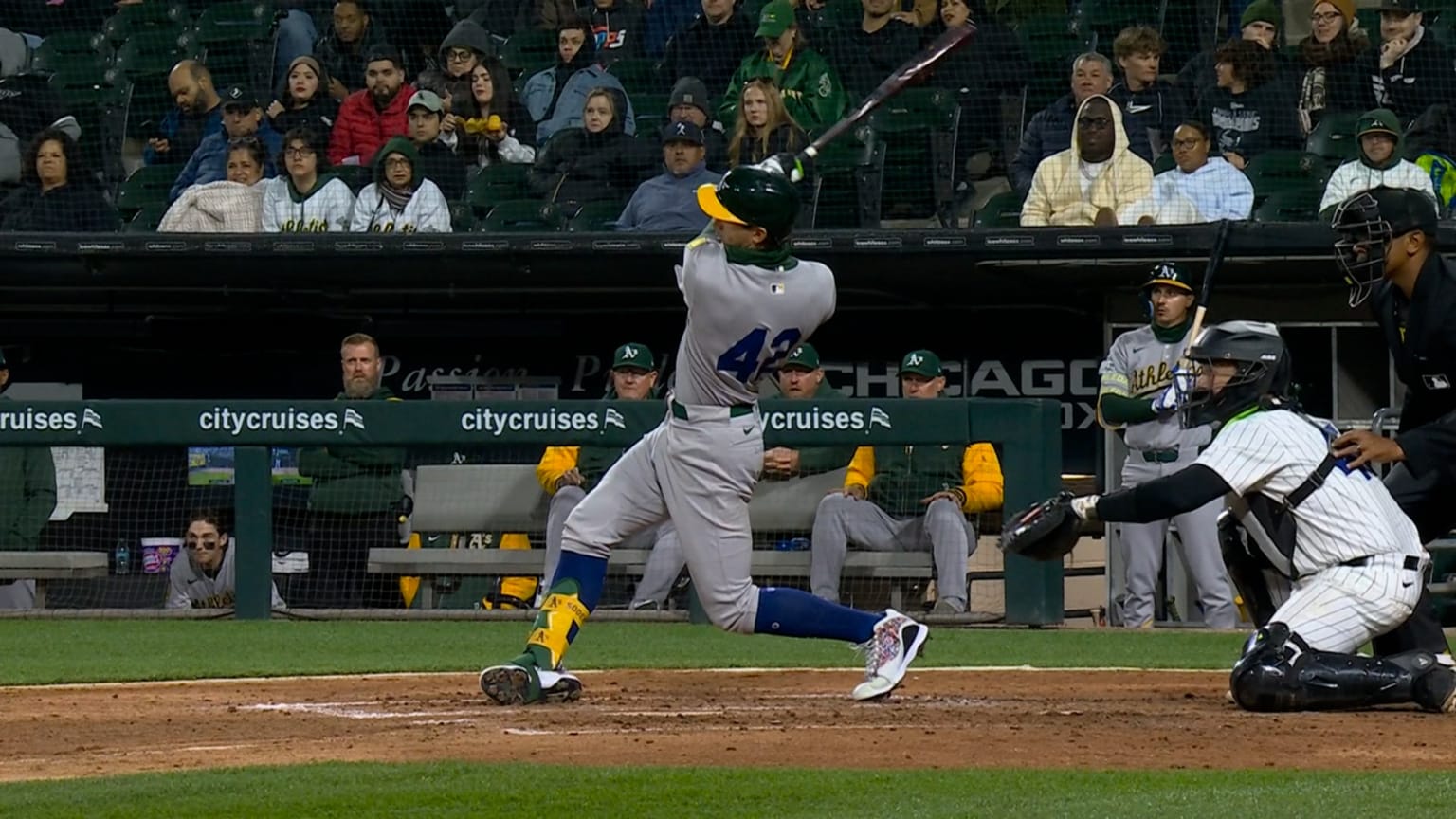 Tyler Soderstrom pega 2 jonrones de 3 rayas | 15/04/2025 | Los Atléticos