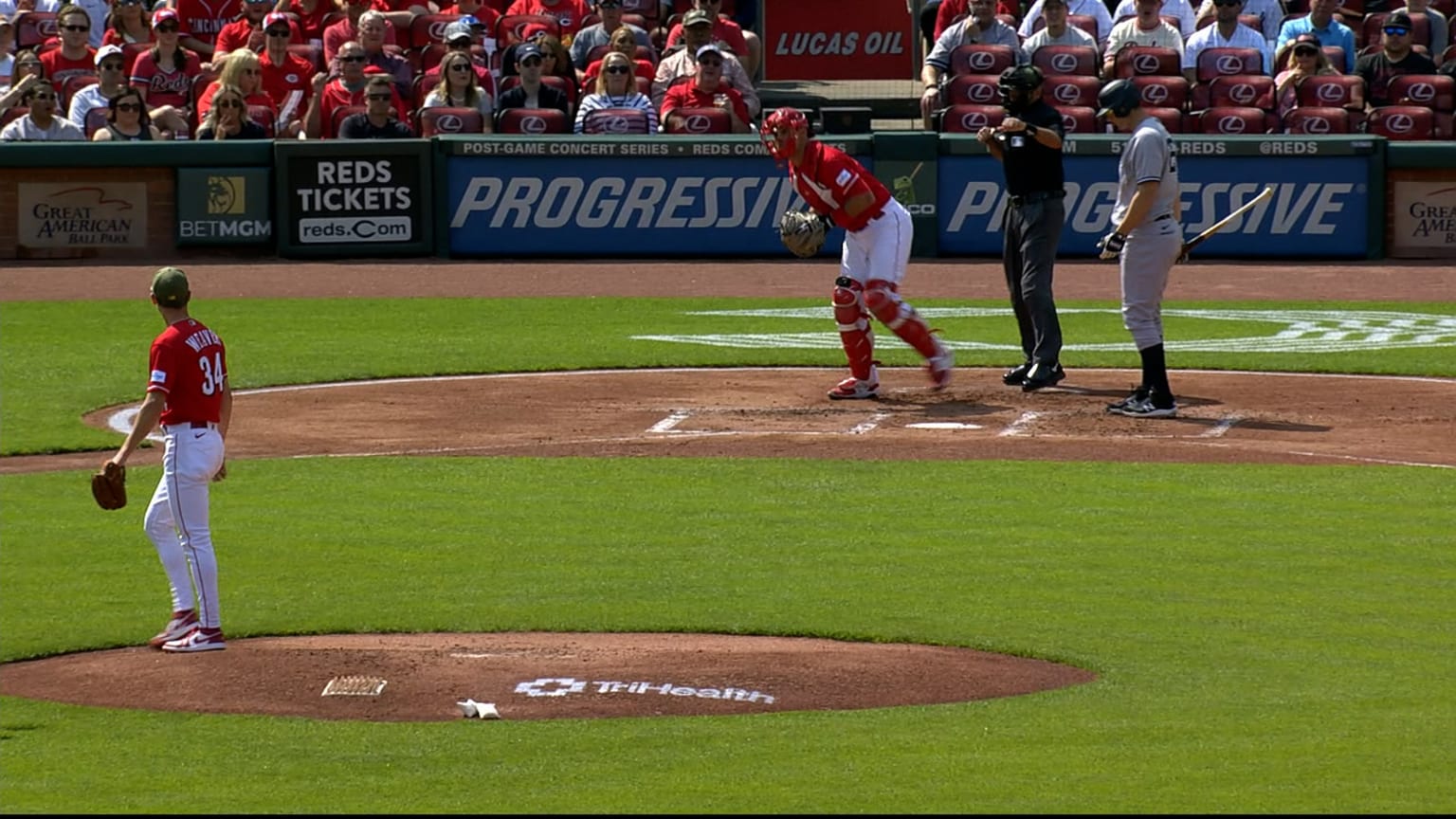 Luke Weaver strikes out DJ LeMahieu to end top of 1st | 05/20/2023 ...