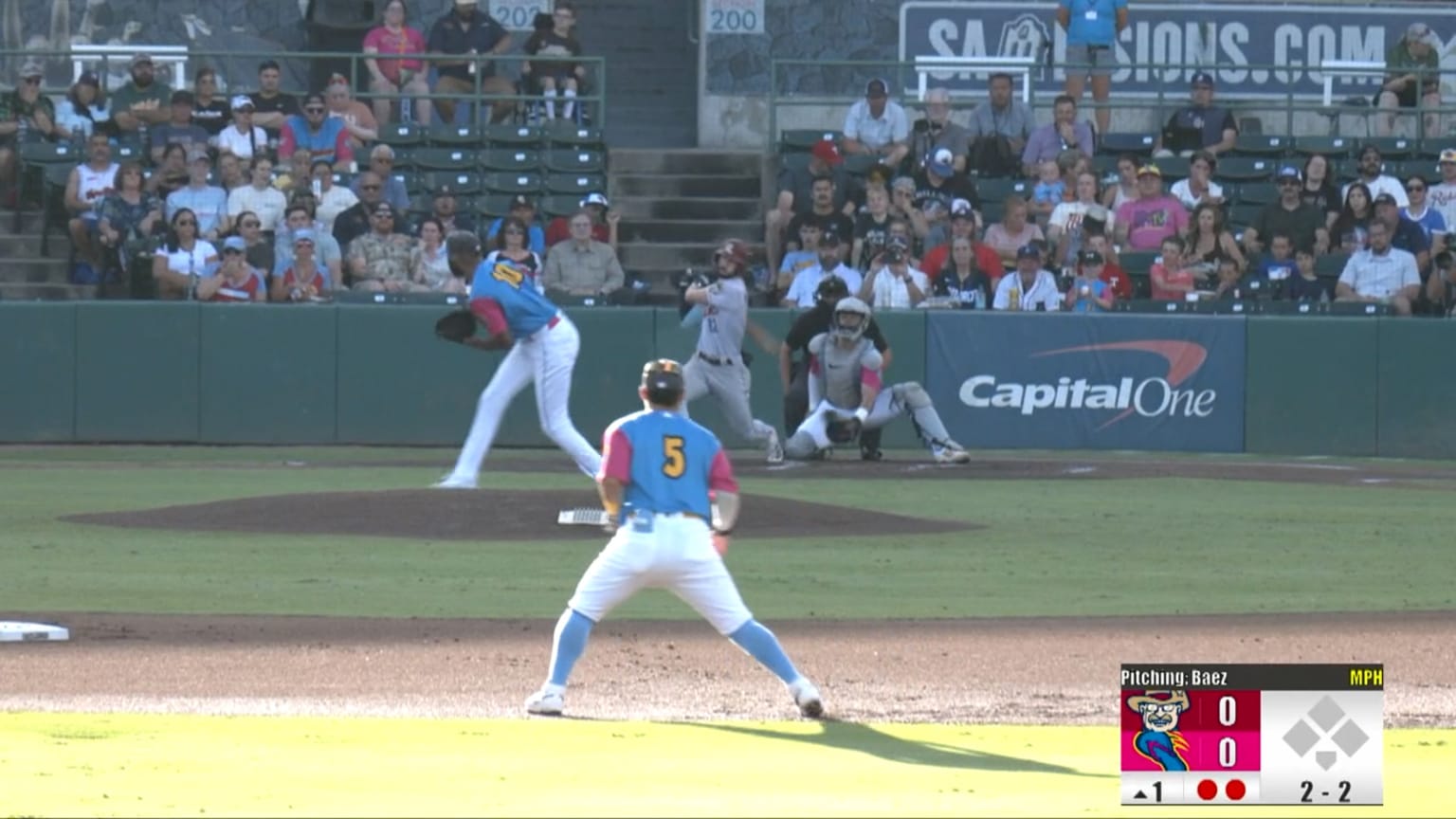 Henry Baez's 10 strikeouts | 21/06/2025 | Los Atléticos