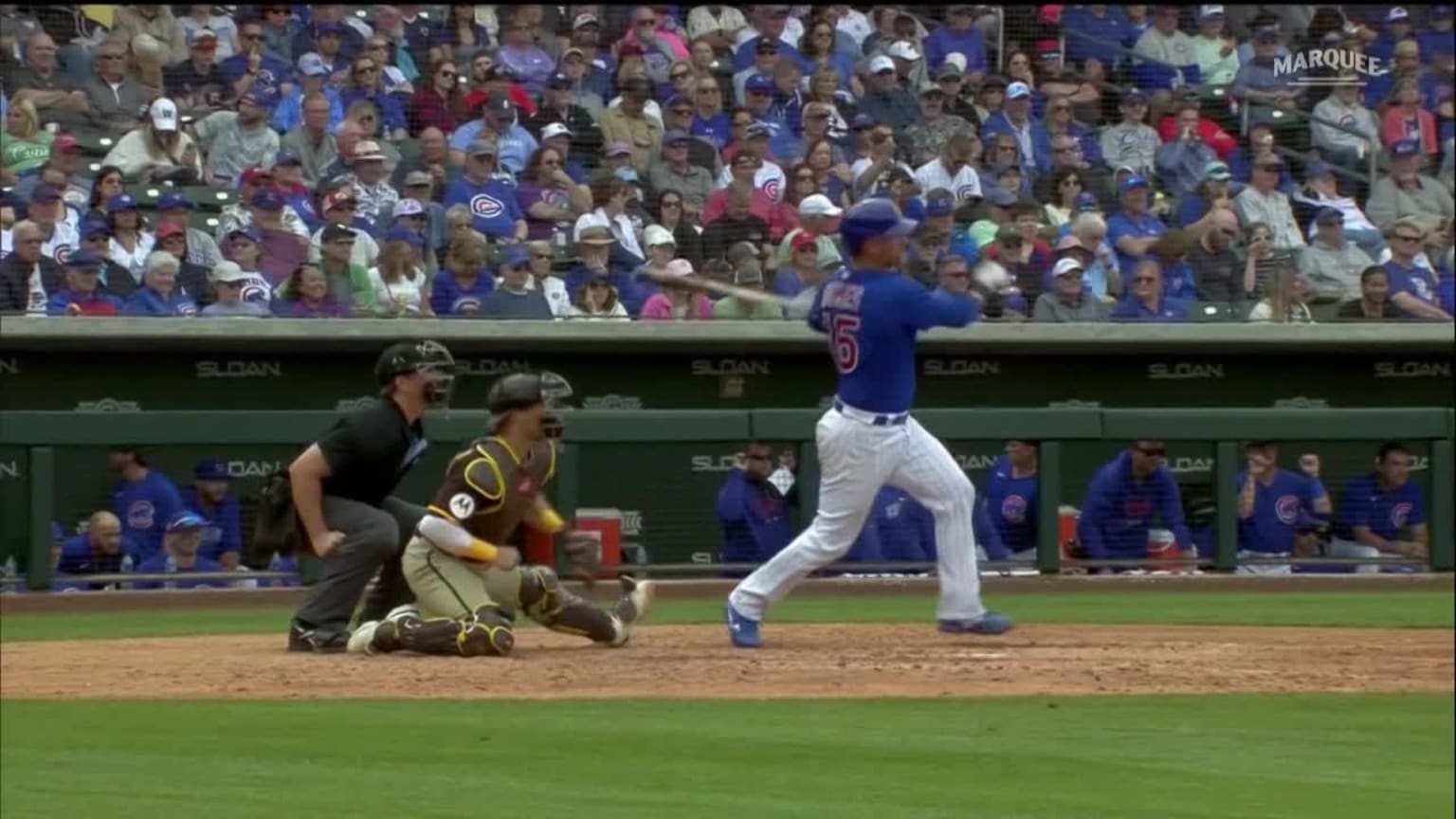 Yan Gomes lines an RBI single into left field | 03/19/2023 | Chicago Cubs
