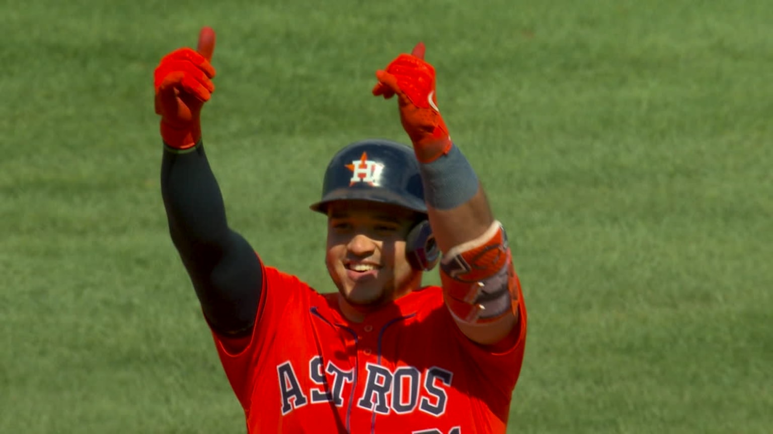 Yainer Díaz empuja dos con doble en el 6to | 11/08/2024 | Los Astros de Houston