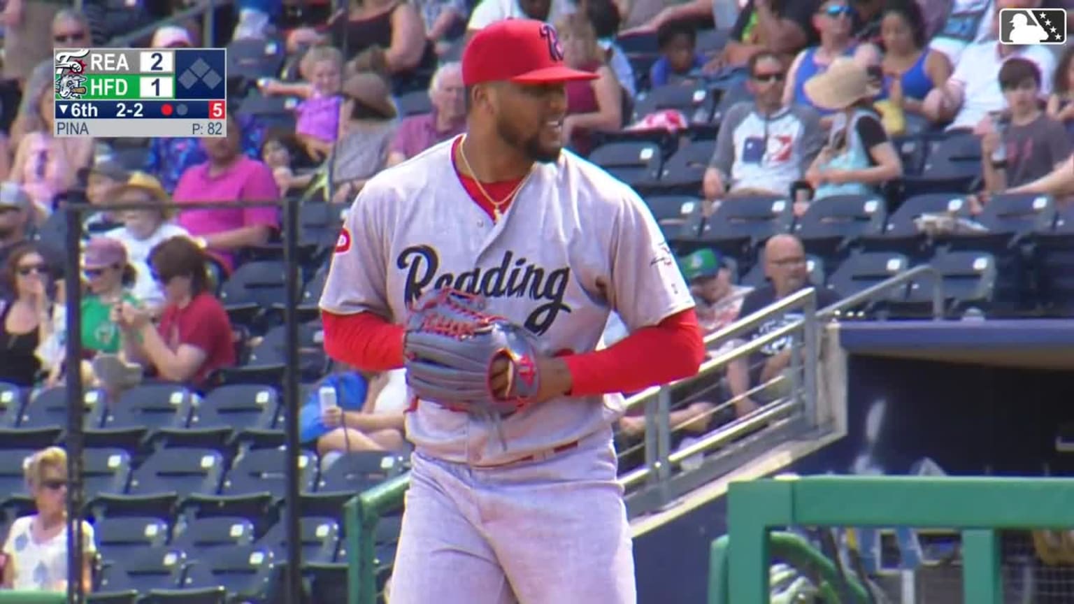 Robinson Pina's sixth strikeout | 06/02/2024 | Philadelphia Phillies