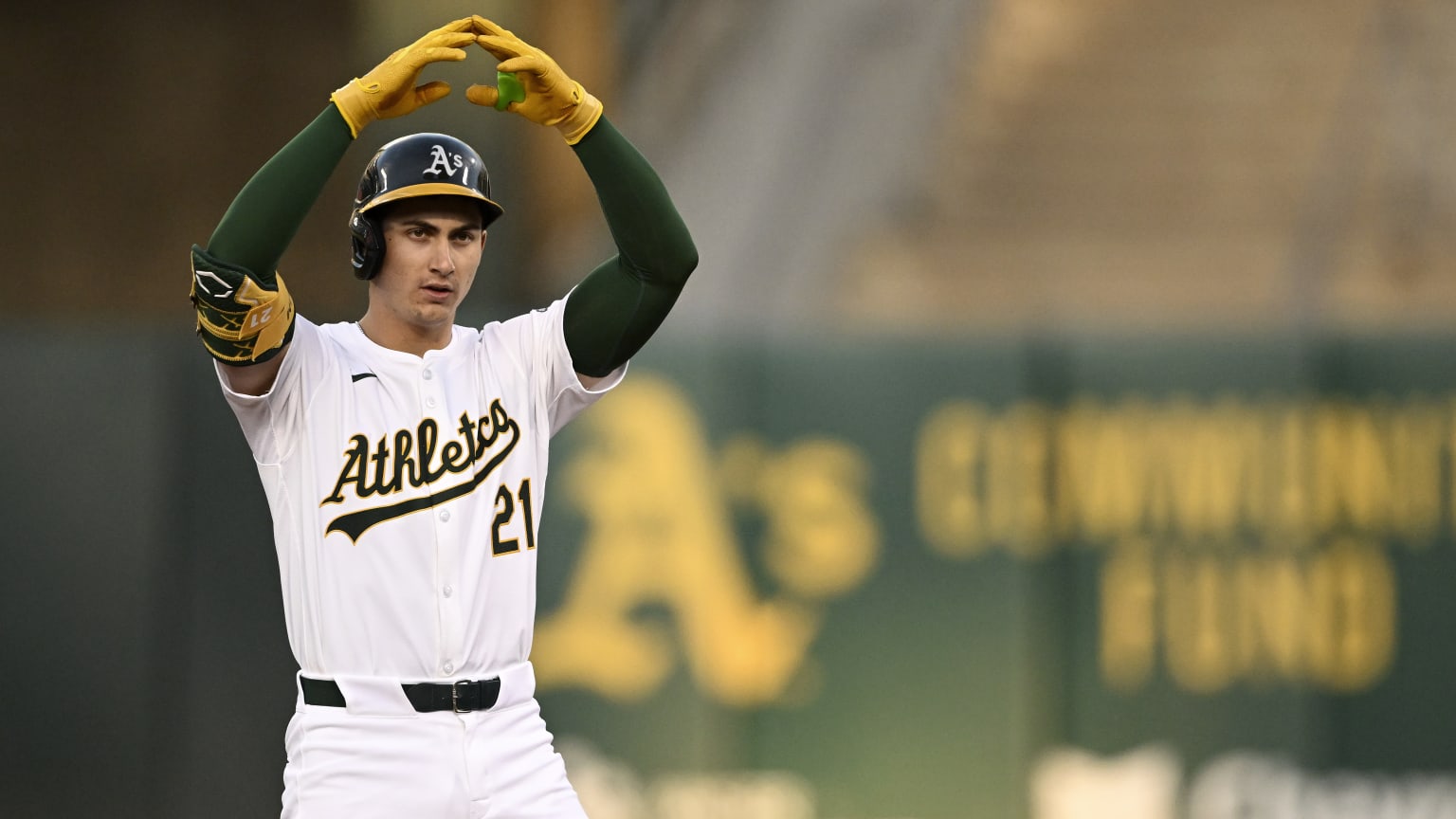 Tyler Soderstrom batea un doble de dos carrreas | 21/06/2024 | Los ...