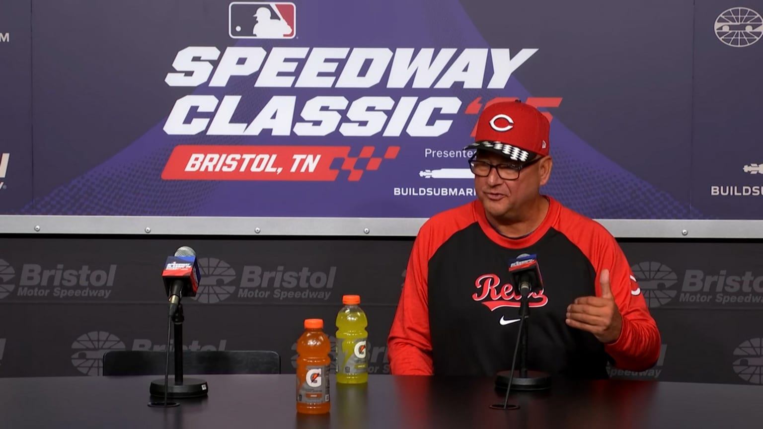 Terry Francona talks Speedway Classic, Chase Burns | 08/02/2025 ...