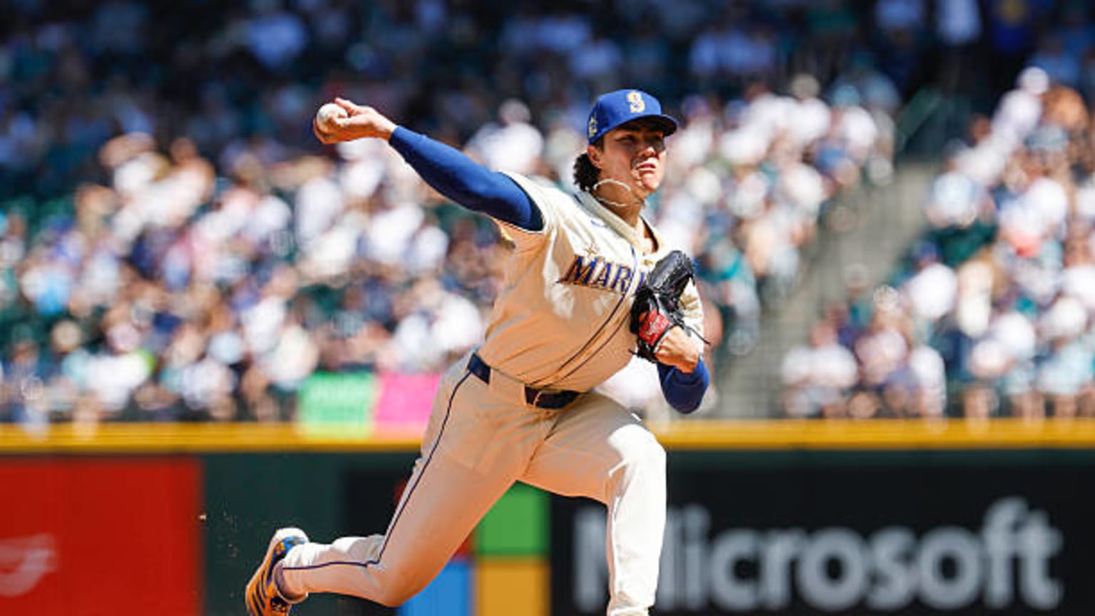 Bryan Woo collects nine strikeouts in quality start | 08/10/2025 ...